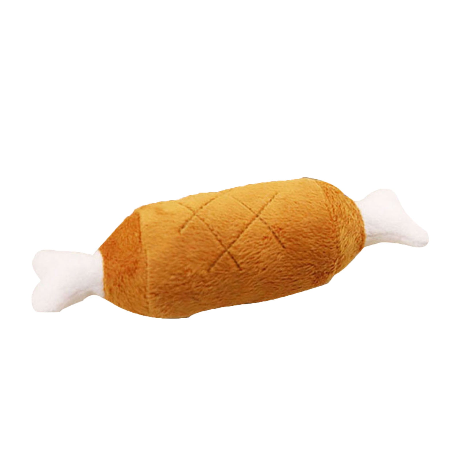 UDIYO Plush Toy Funny Squeaky Drumstick Shape Durable Squeaky Toy for ...