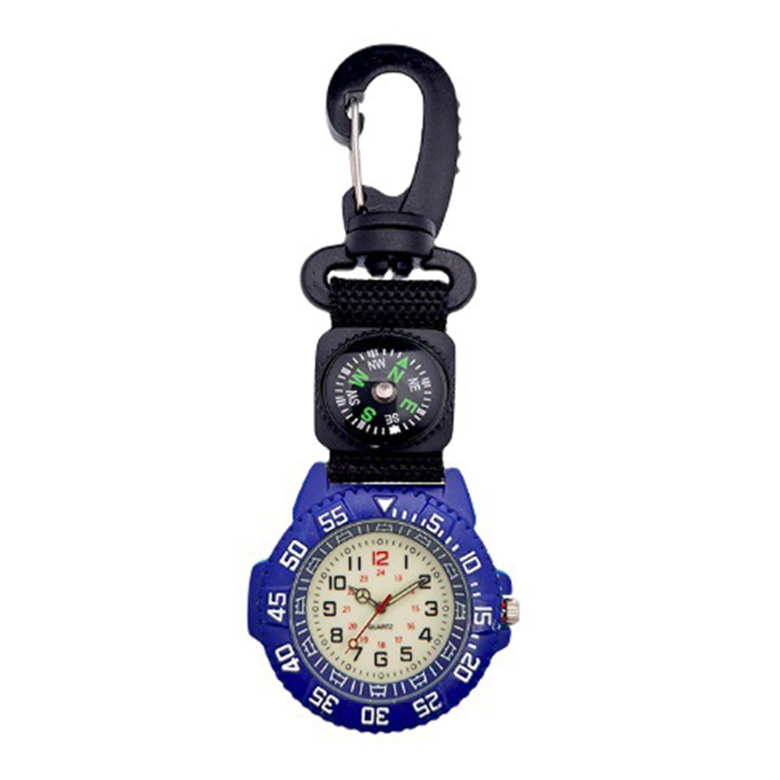 UDIYO Pocket Watch Multifunctional Luminous Quartz Movement Digital ...