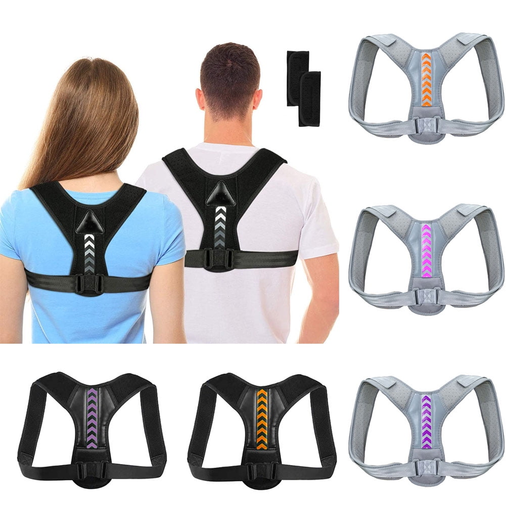UDIYO Posture Corrector Upper Back Brace For Women Men Neck Shoulder ...