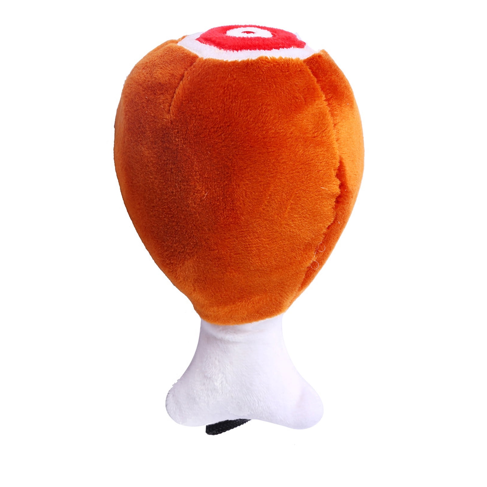 UDIYO Puppy Dog Chicken Leg Plush Squeak Chewing Interactive Toy Pet ...
