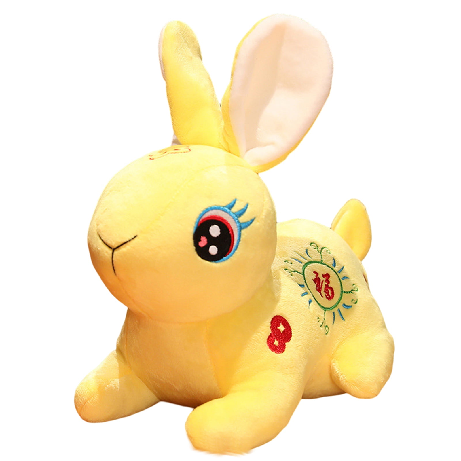 UDIYO Rabbit Plush Toy Festive Cartoon Realistic Animal Shape ...