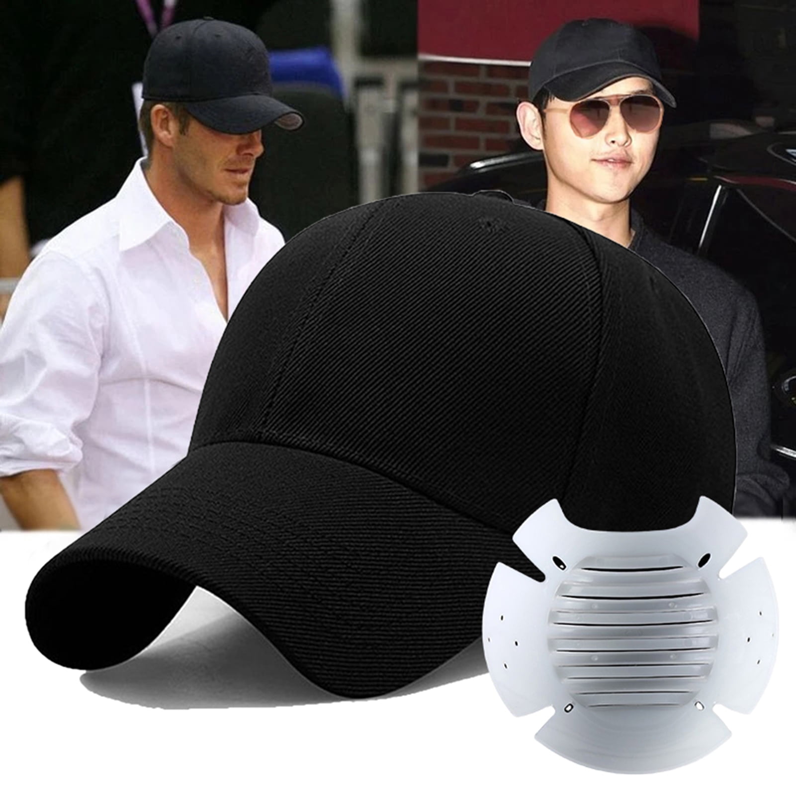 UDIYO Safety Bump Cap, Baseball Hat Style, Women Men Insert Bump Hard ...