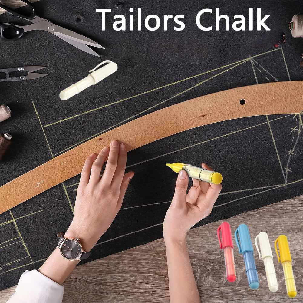 UDIYO Sew Chalk Fabric Marker for Sewing, Quilting & Crafting, Erasable ...