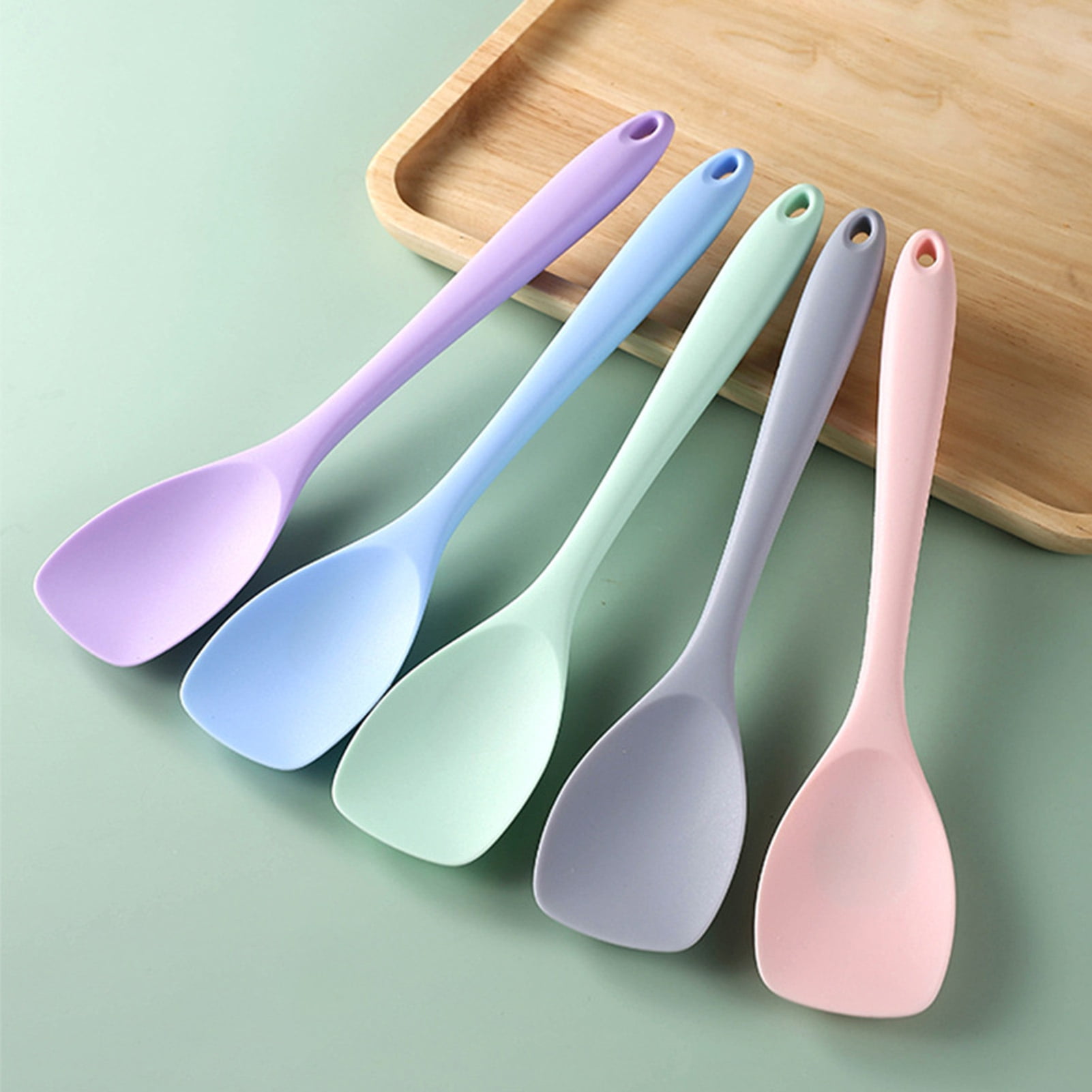 UDIYO Silicone Spatula Set 10.8 inch Small Rubber Spatula Silicone ...
