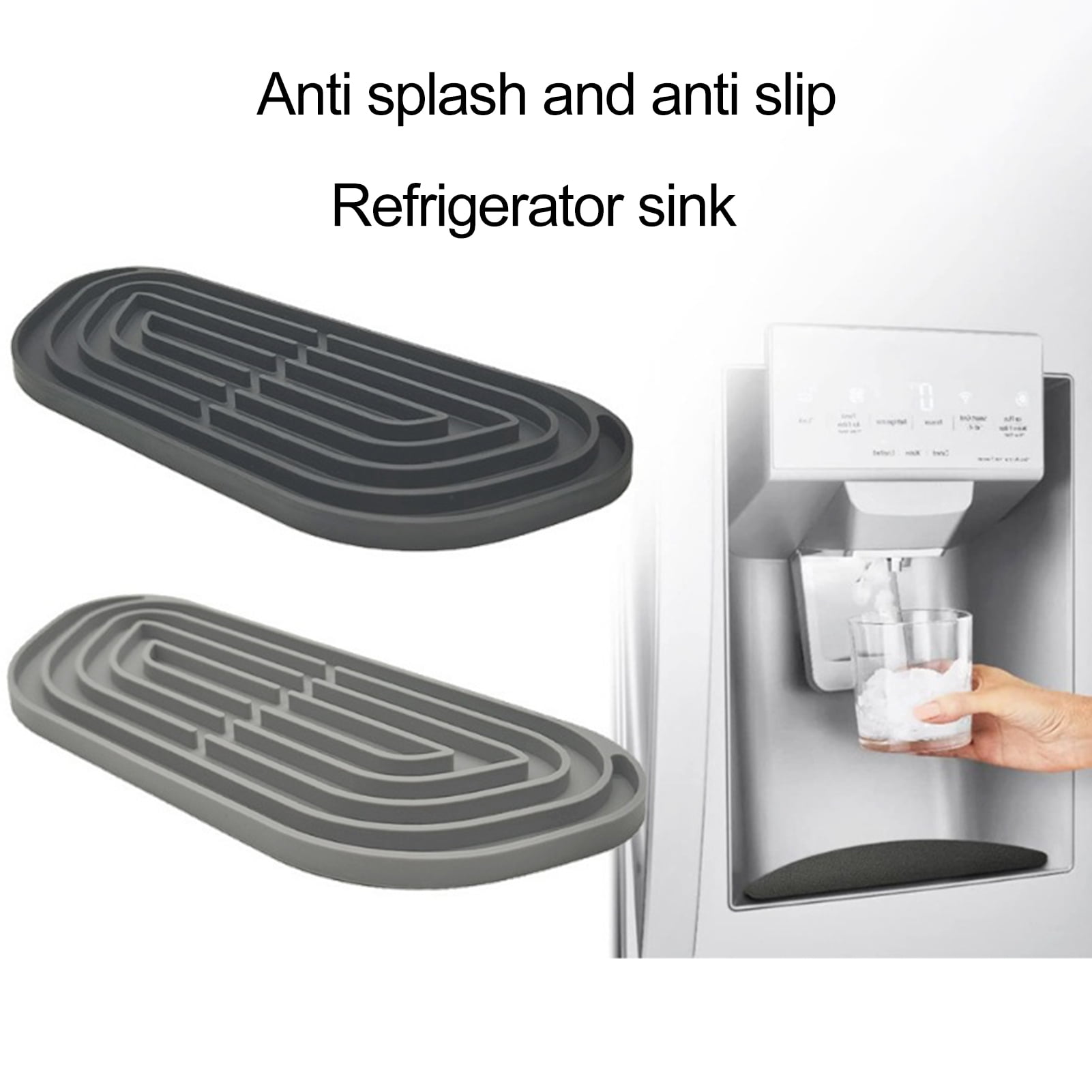 UDIYO THE DRiP PAD - Refrigerator Drip Catcher for Water Tray, Protects ...