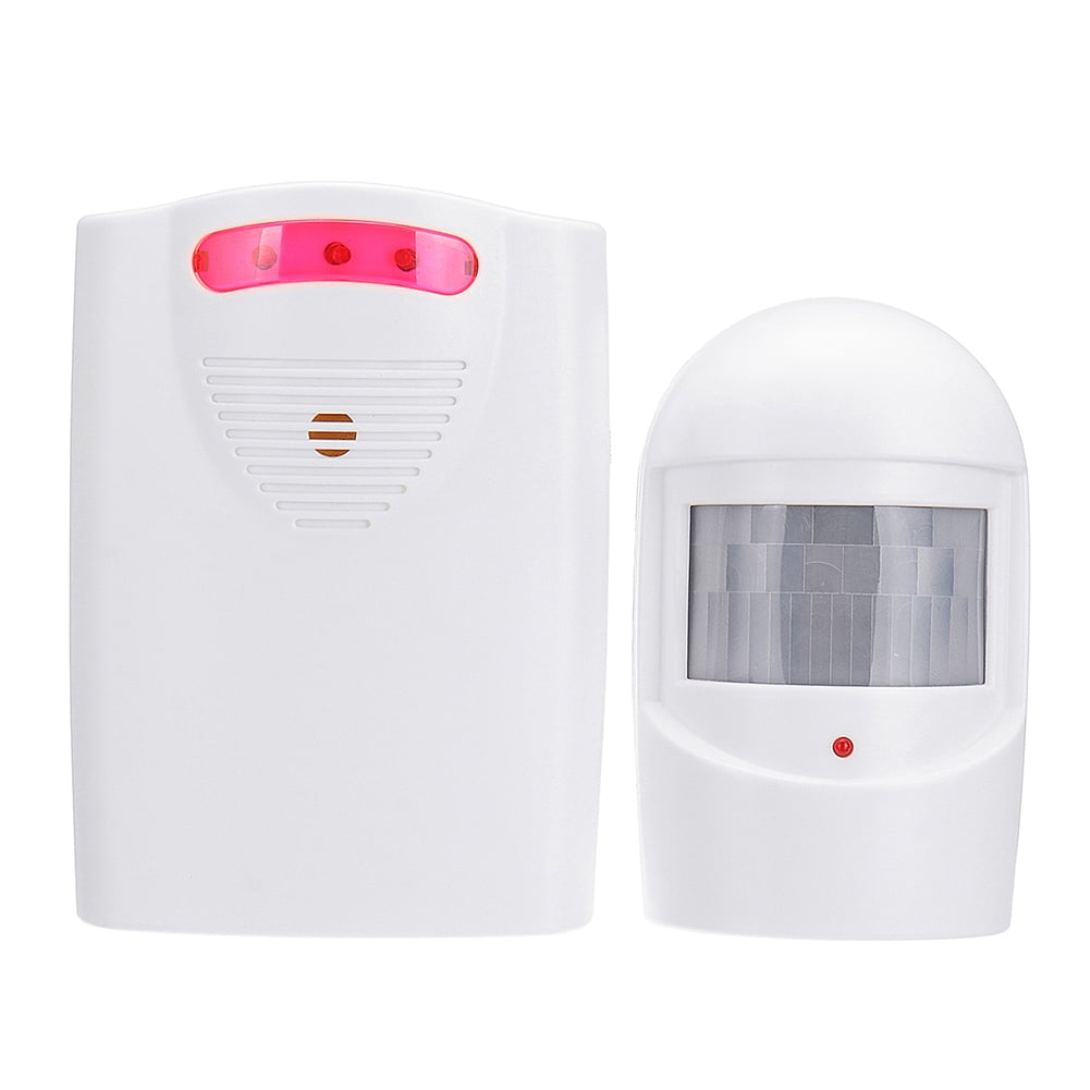 UDIYO Wireless Driveway Alarm Alert System Security Garage Intruder PIR ...