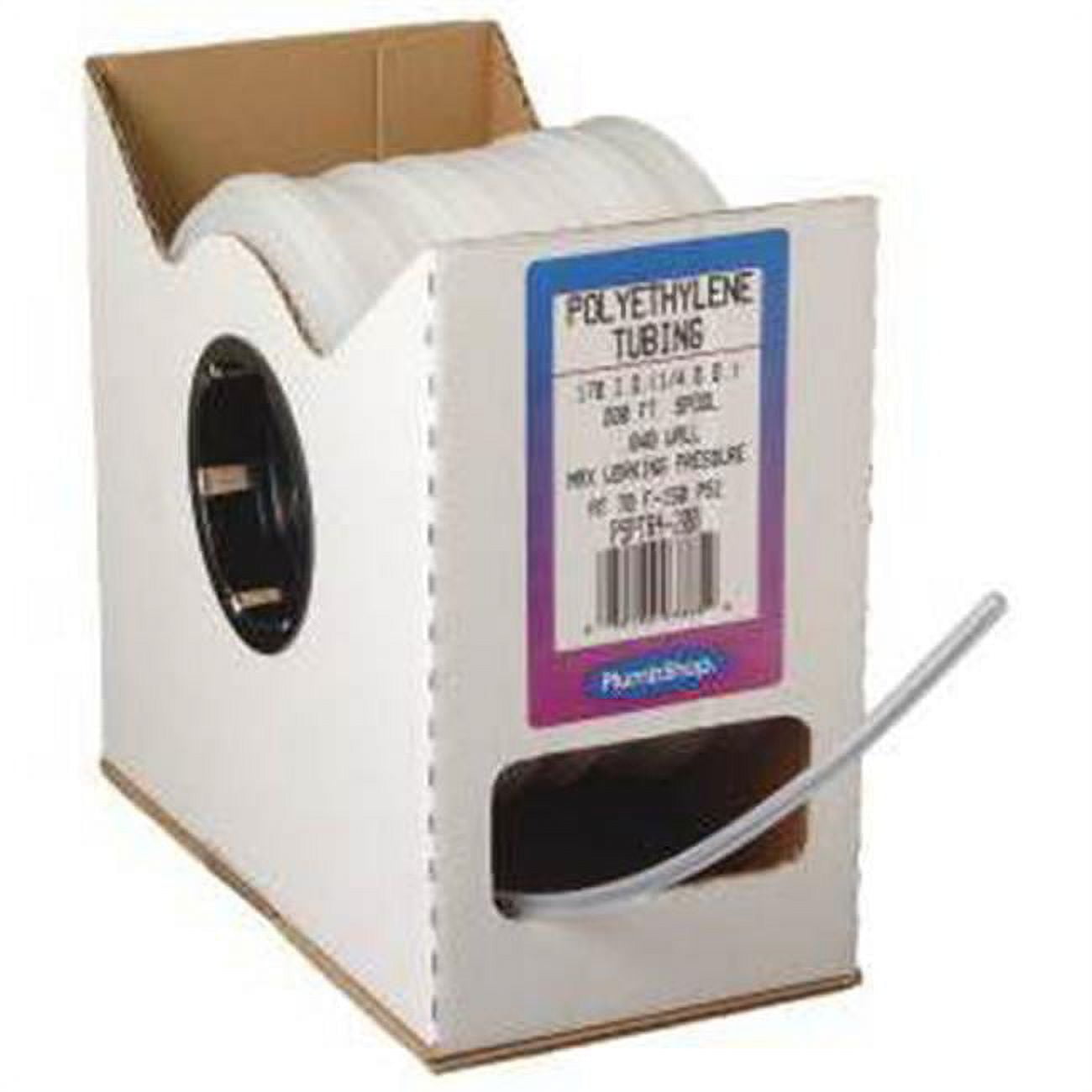 UDP T16 Series T16004001/9001P Pipe Tubing, Plastic, Translucent Milky ...