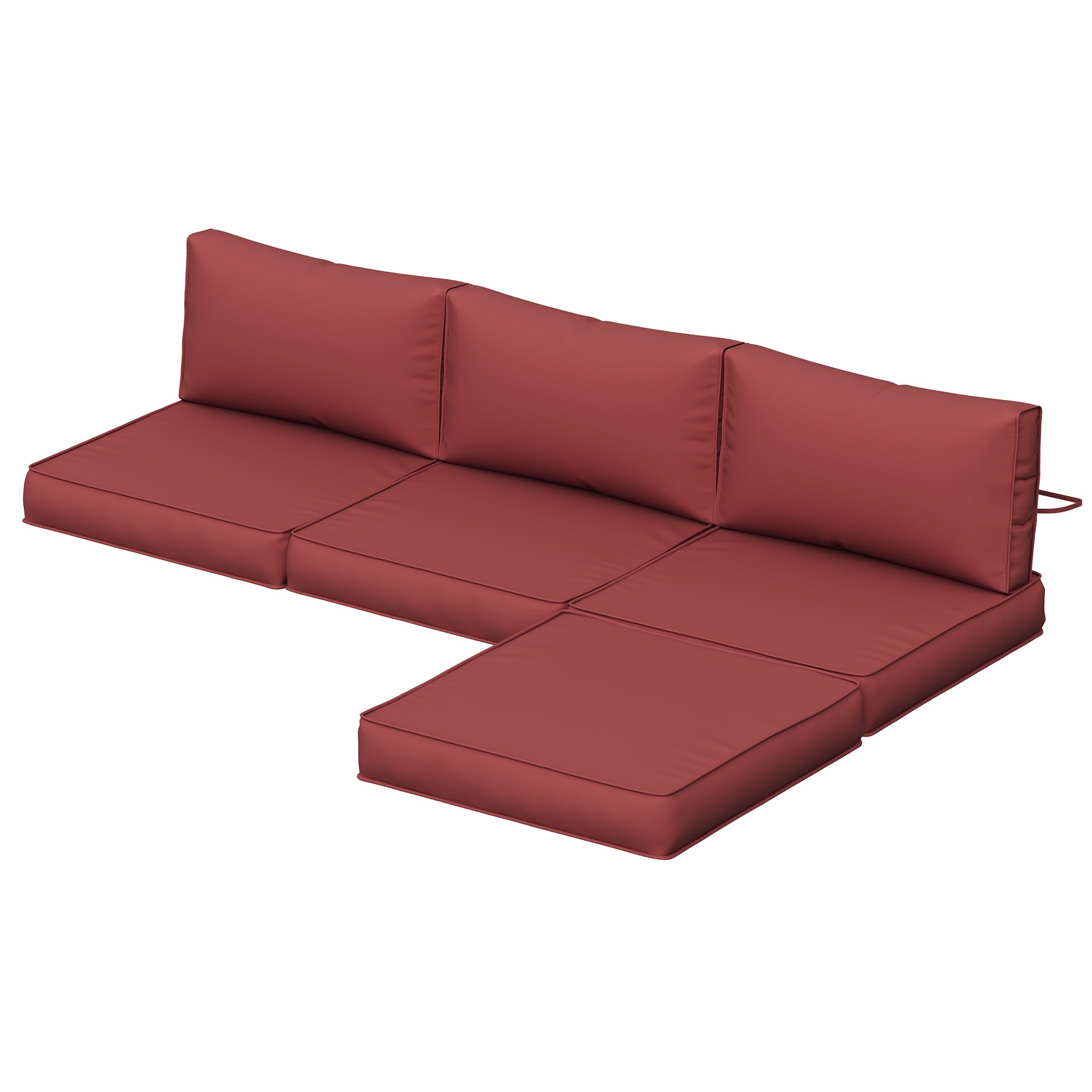 UDPATIO Outdoor Cushions, Patio Furniture Cushions, 4" Thick ...