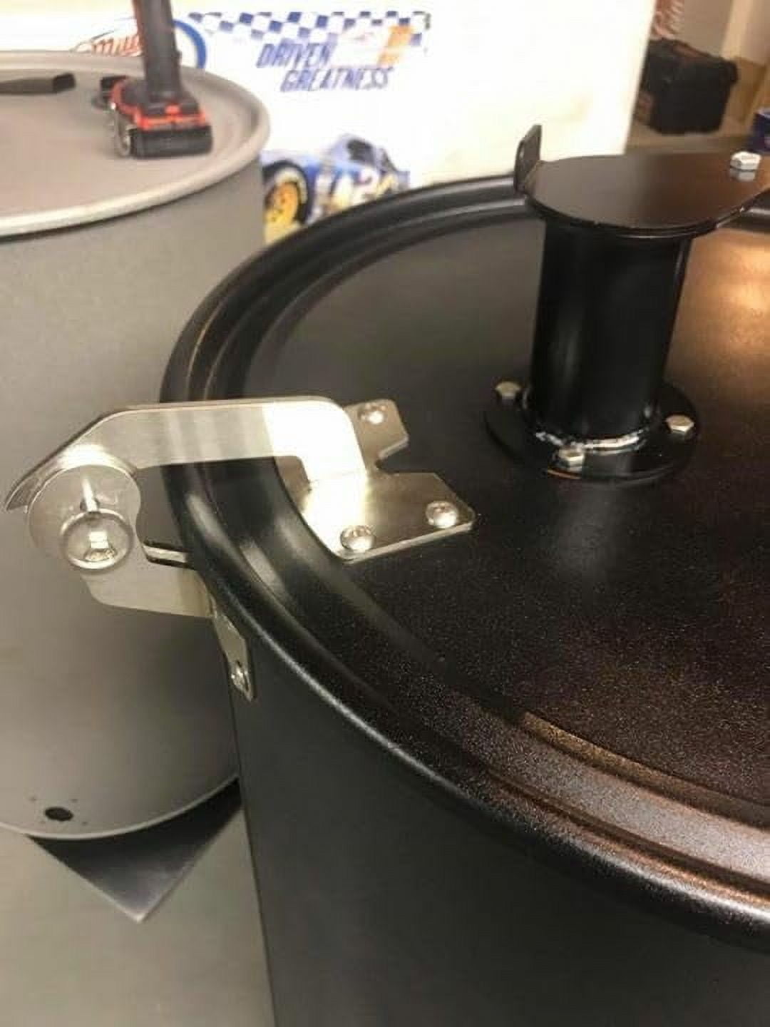 UDS Stainless Lid Hinge Kit, Ugly Drum Smoker Mod Parts - Stainless ...
