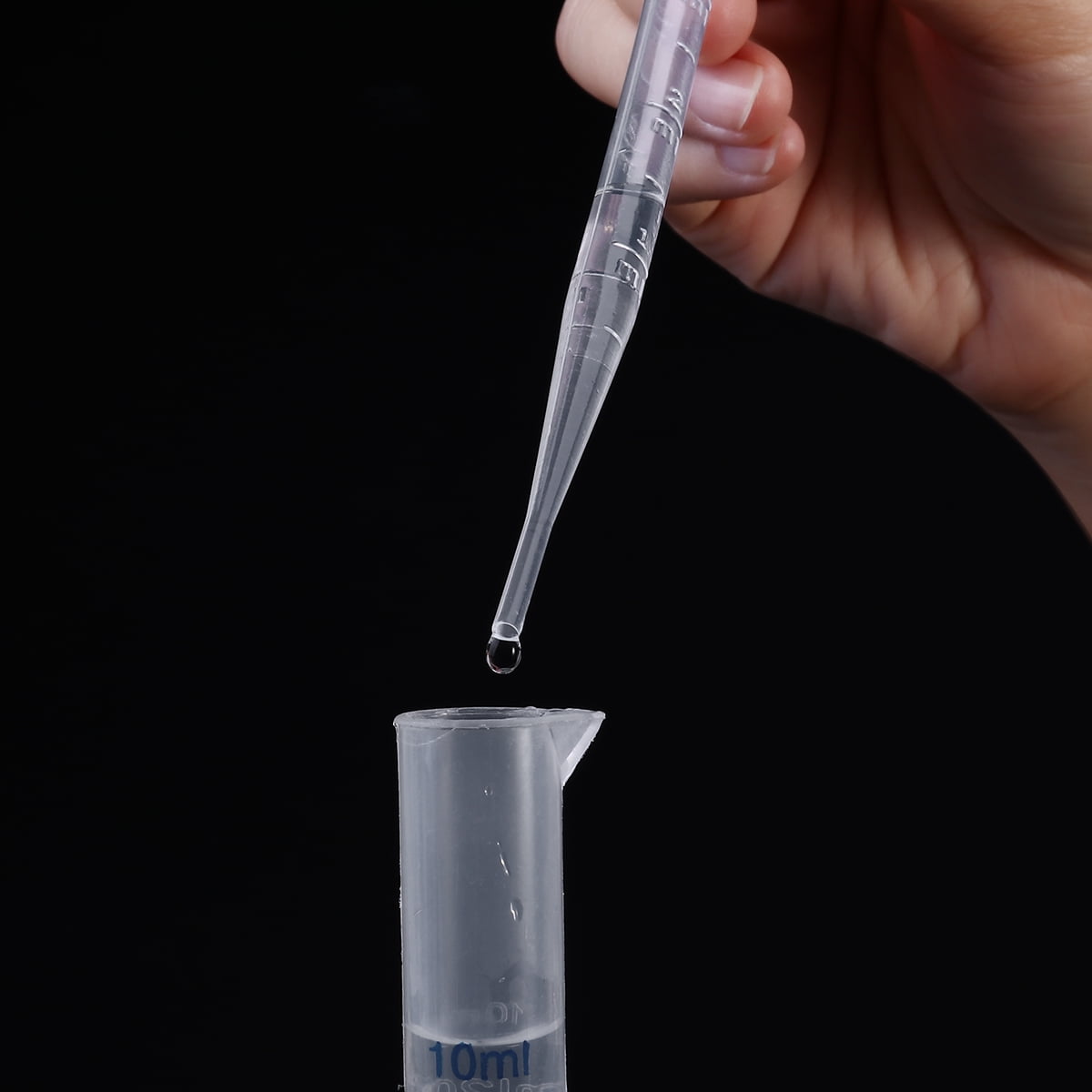 Unbranded UEETEK 100pcs 3ML Plastic Transfer Pipette Washable Pasteur ...