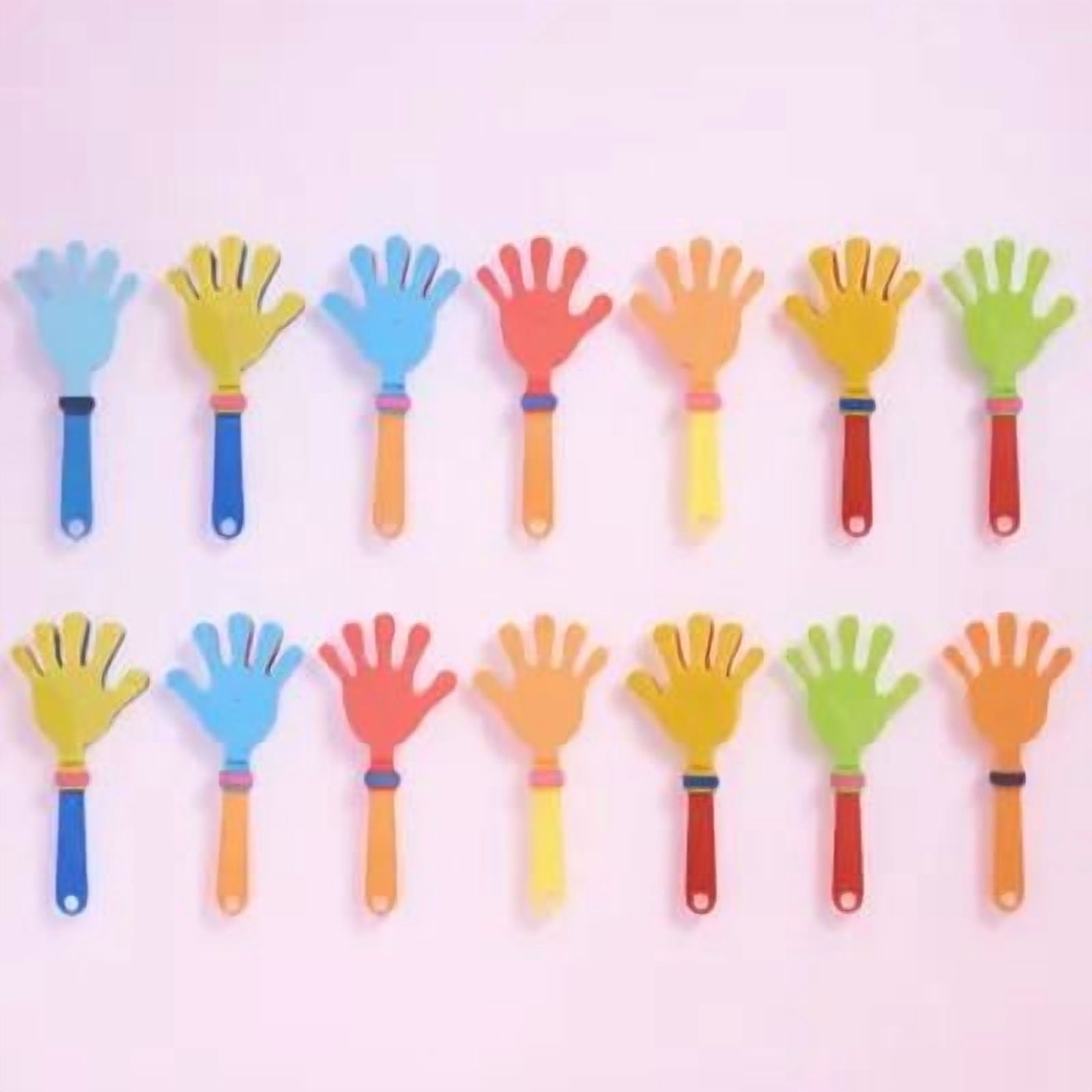 UEETEK 12Pcs Hand Noise Maker Hand Clappers Clapping Board Assorted ...