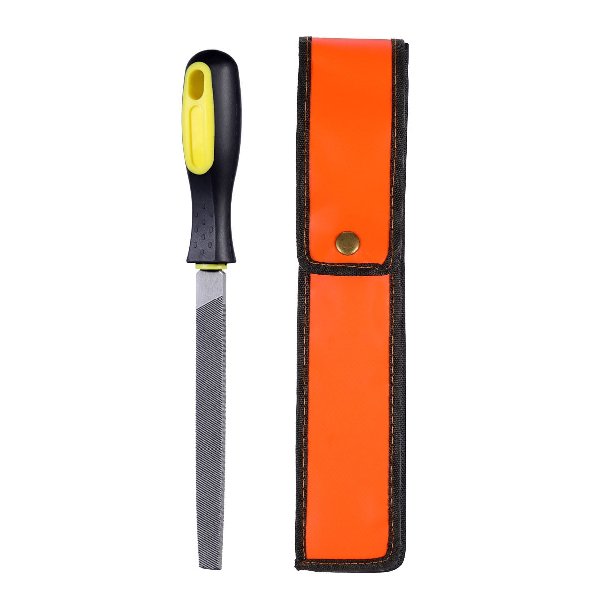 UEETEK 6-inch Hardened Steel File Comfortable Hand Grip Handles Flat ...
