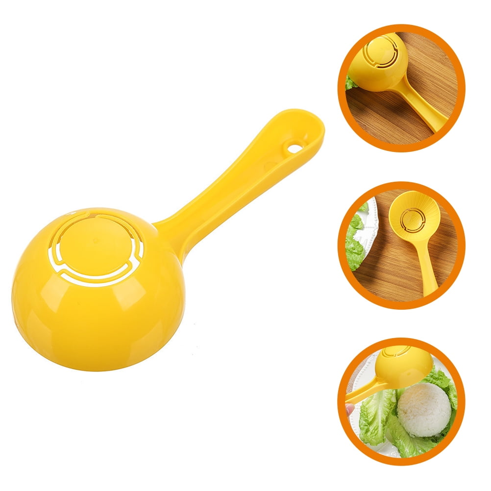 UEETEK Rice Paddle Scoop Mold for Rice Balls Non stick Sushi Making ...