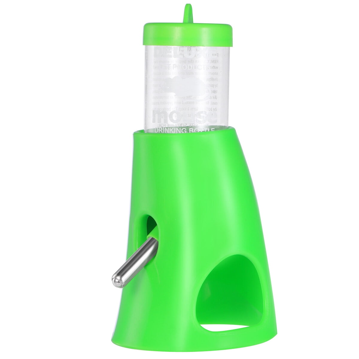 UEETEK Small Animal Hideout Pet Hideout Drinking 2 in 1 Water Bottle ...