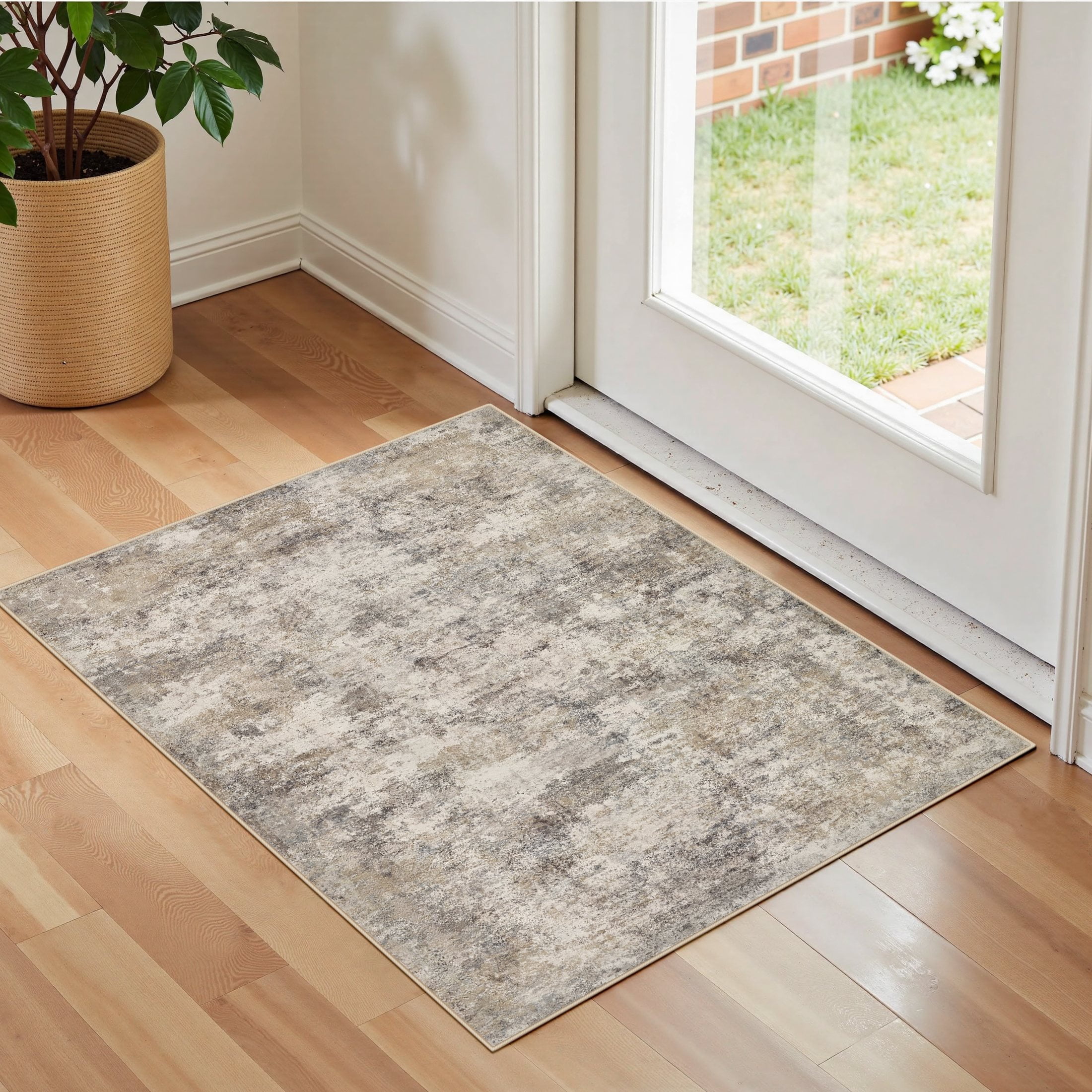 UERMEI 2'x3' Small Area Rugs for Entryway, Machine Washable Ultra-Thin ...