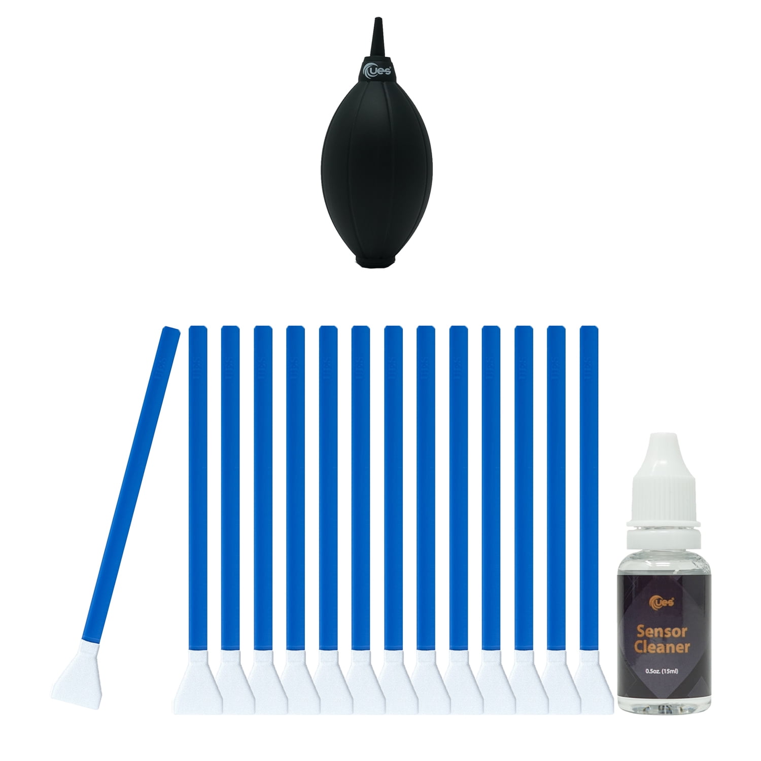 UES APS-C Camera Sensor Cleaning Kit (14pcs Swabs + 15ml Cleaner) and ...