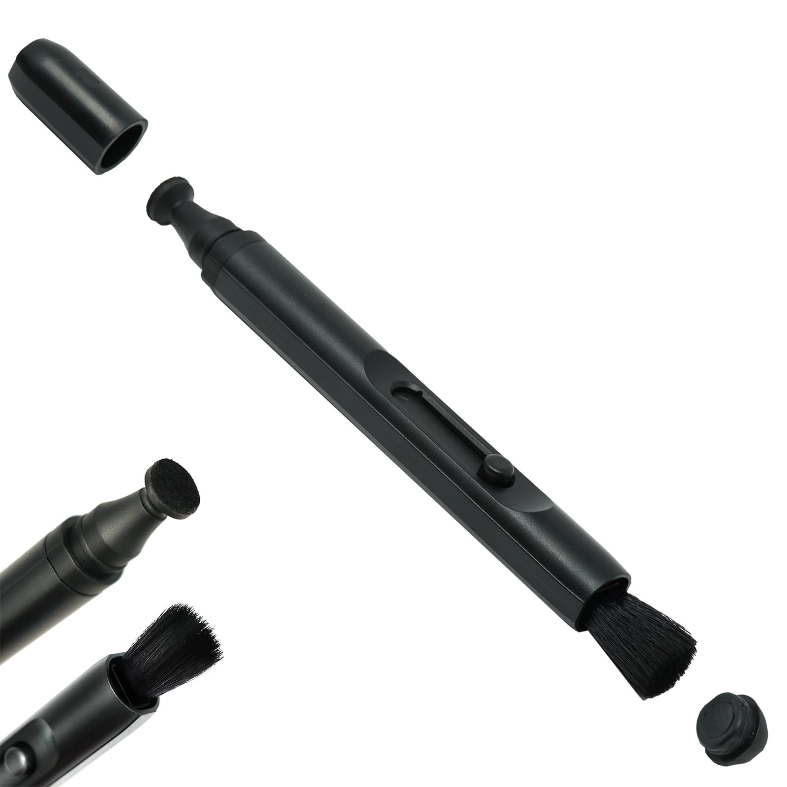 UES Professional Lens Cleaning Pen with Soft Dust Brush and Nano Carbon ...