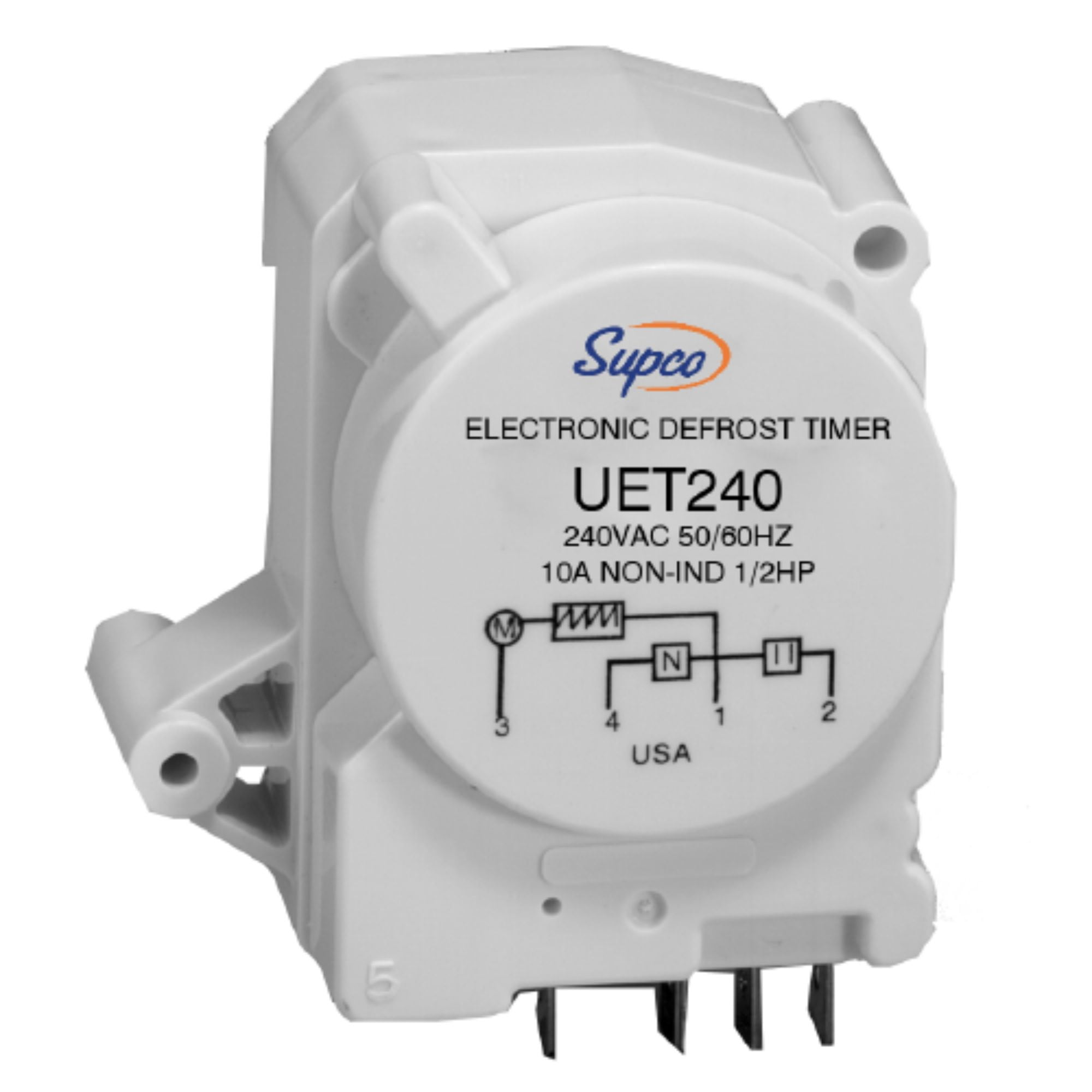 UET240 Universal 240 Volt Electronic Refrigerator Defrost Timer 5A ...