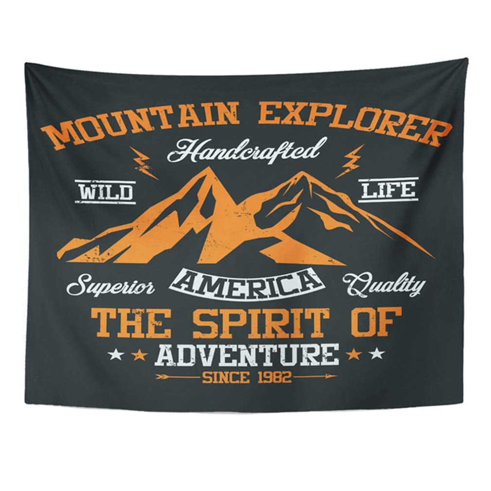 UFAEZU Adventure Mountain Explorer America Wild Life Graphics Authentic ...