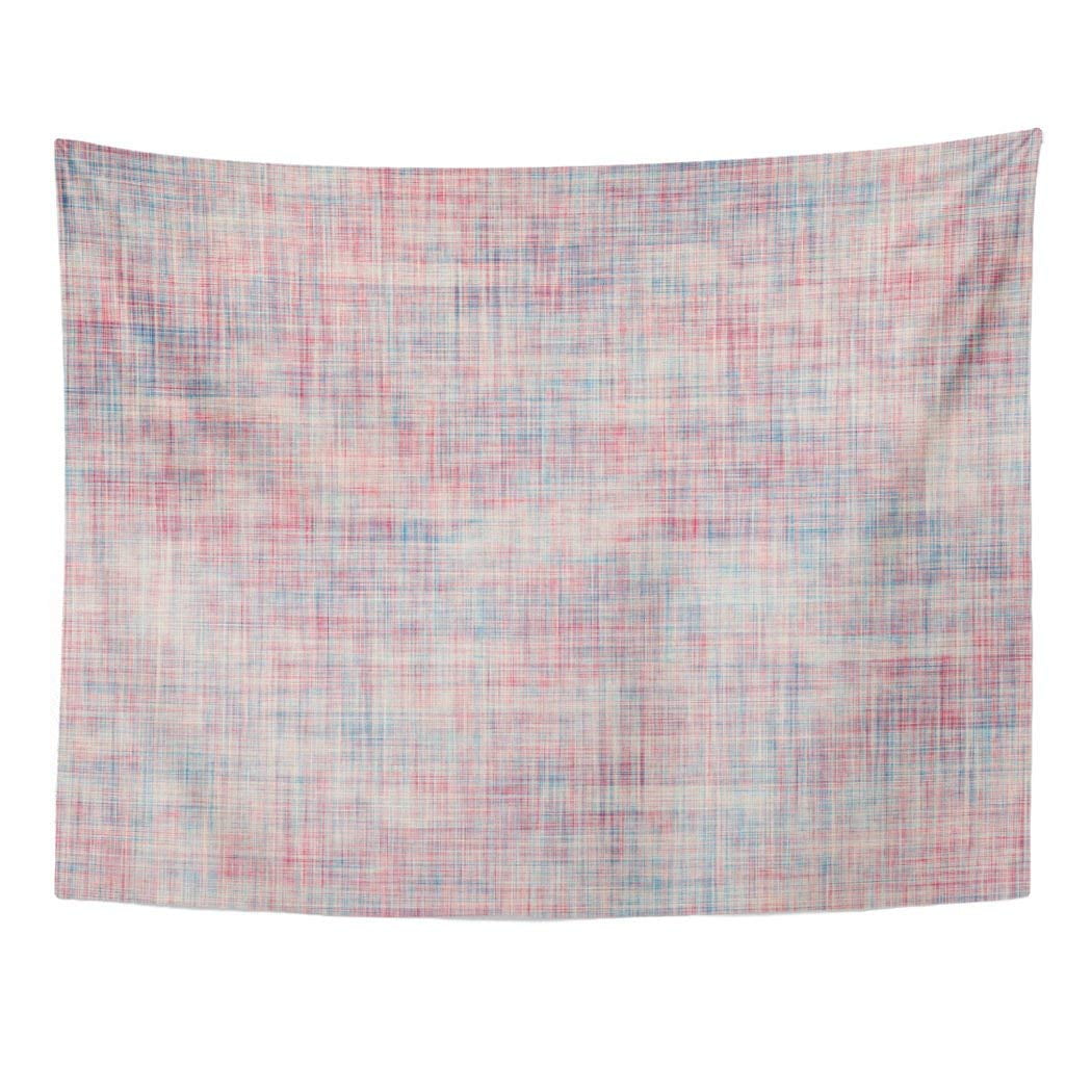 UFAEZU Blue Bright Abstract Brushed Dyed in Varied Shades Red Color ...