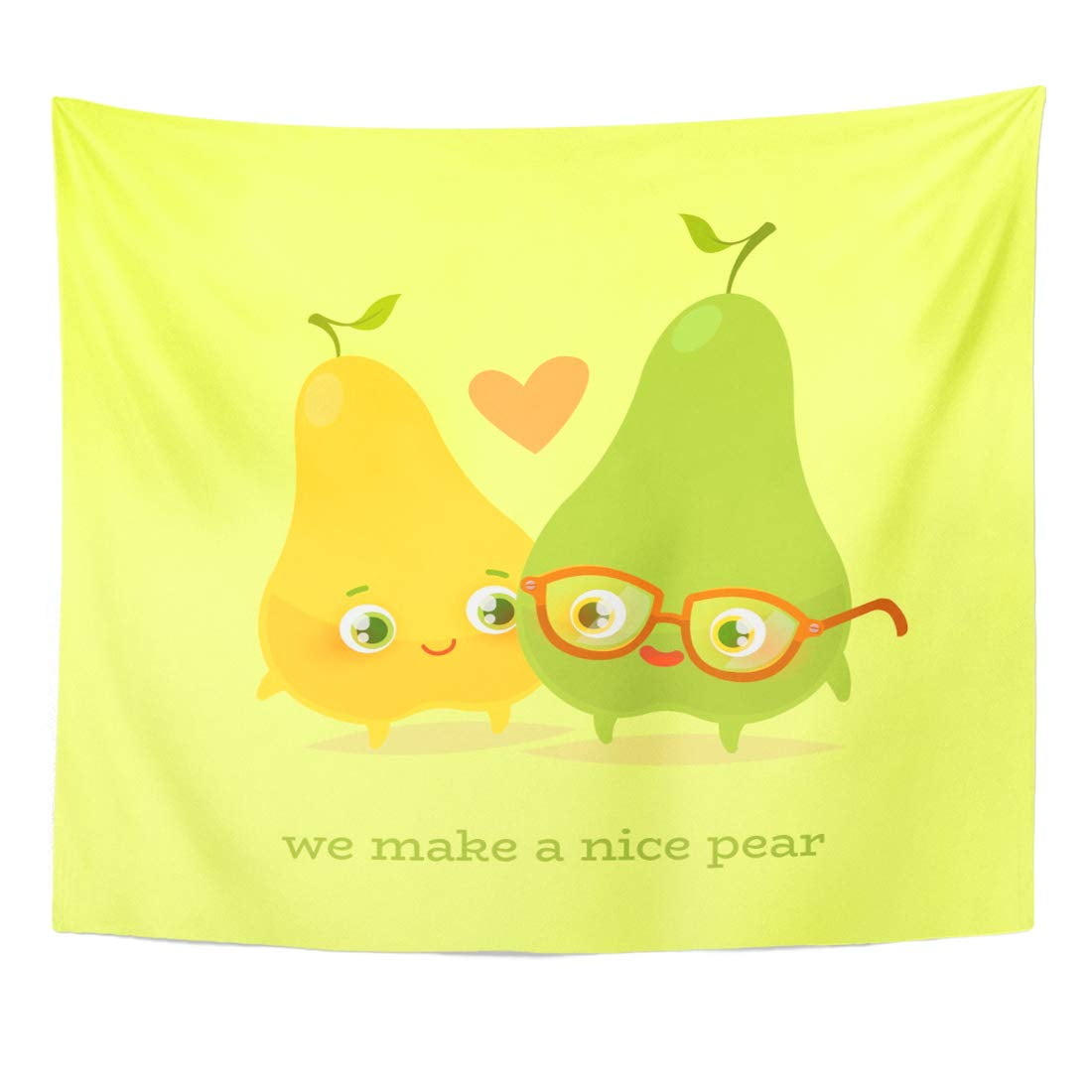 UFAEZU Celebration Romantic Valentine's Day Cute Kawaii Characters Cartoon Style Funny Pun Quote ...