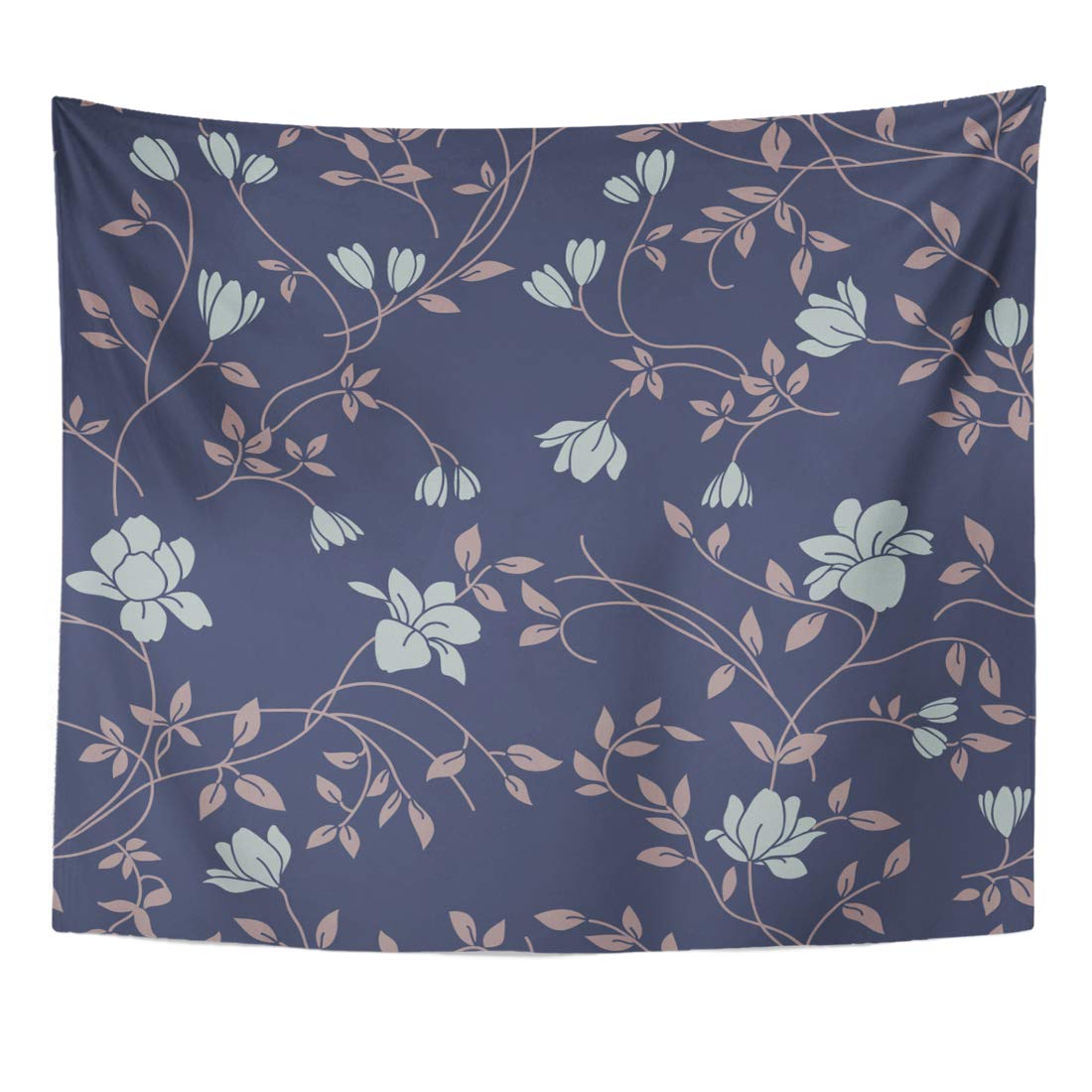 UFAEZU Elegance Black Floral Pattern Antique Baroque Carpet Curve Dark ...