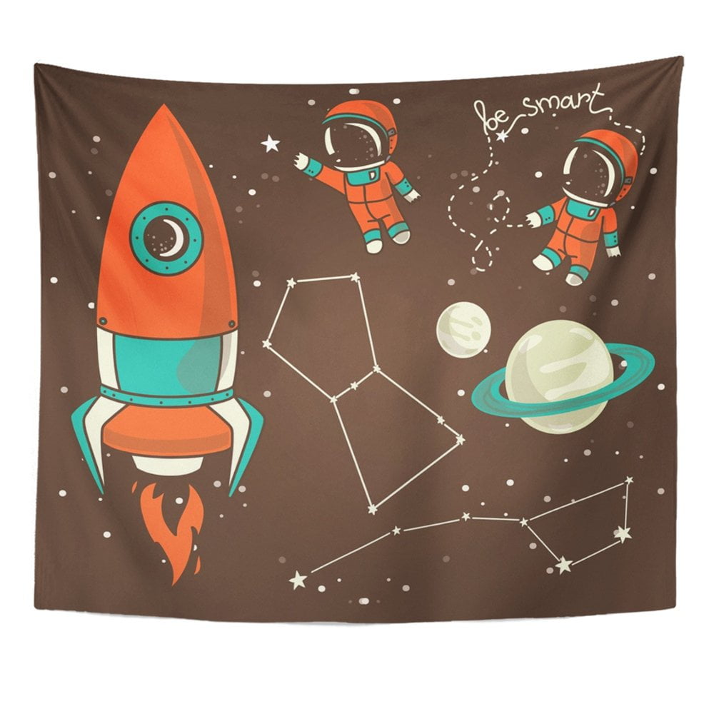 UFAEZU Little Cute For Cosmic Planets Constellations Astronauts ...