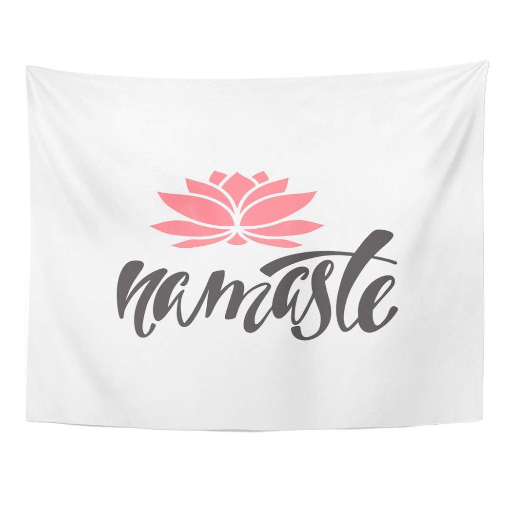 UFAEZU Namaste Inspirational Quote About Happiness Modern Phrase ...