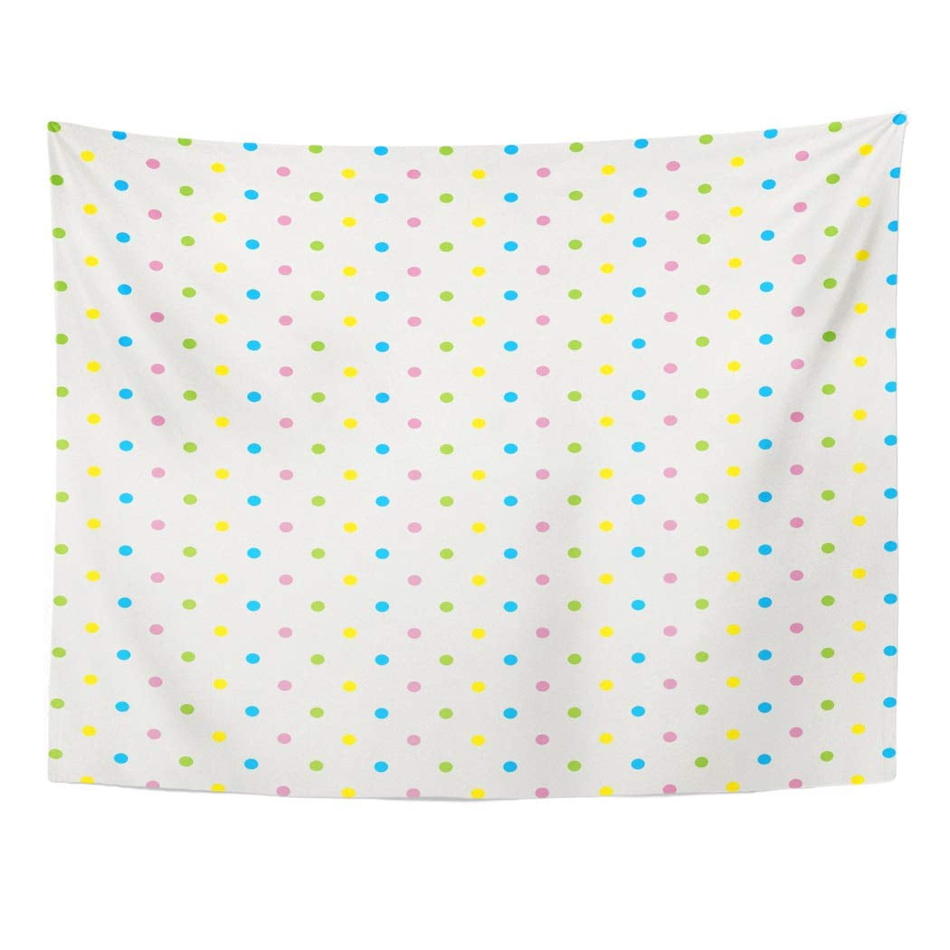 UFAEZU Red Poka Blue Green Yellow Pink Polka Dot Pattern Polkadot ...