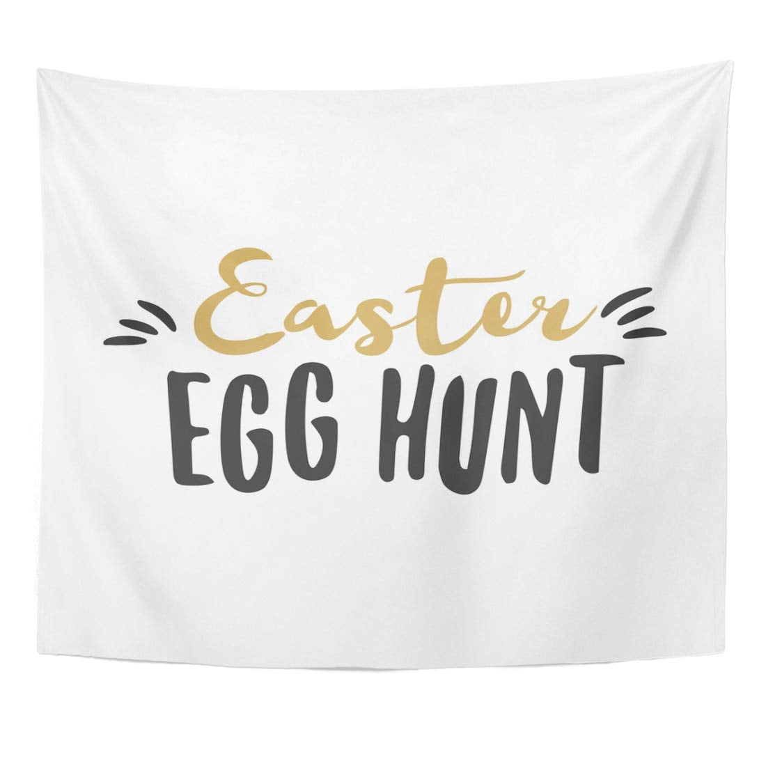UFAEZU Religious Holiday Funny Sign Easter Egg Hunt Hand Crafted Wishes ...