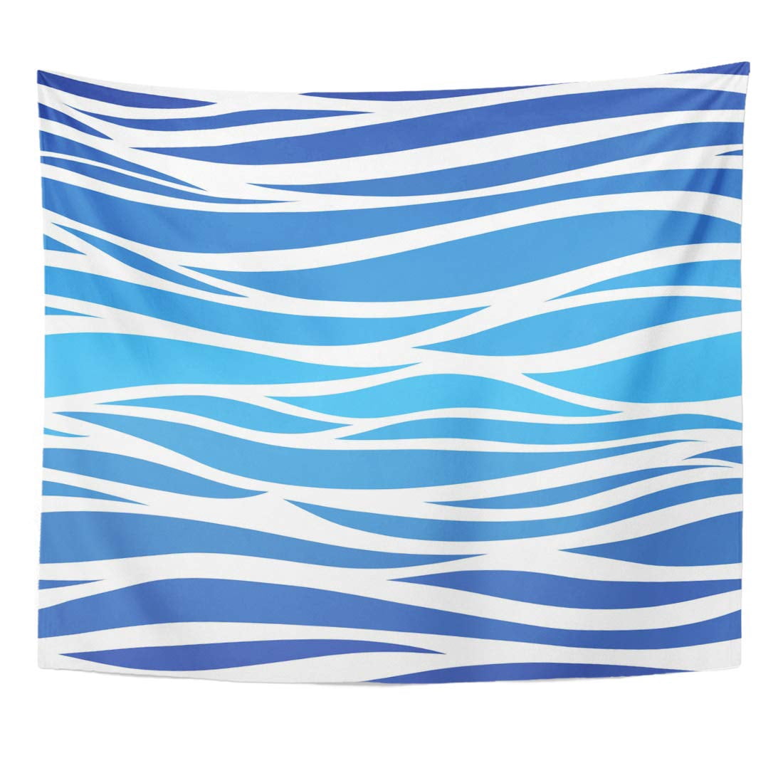 UFAEZU Sea Blue Wave Water Pattern White Ocean Abstract Color ...