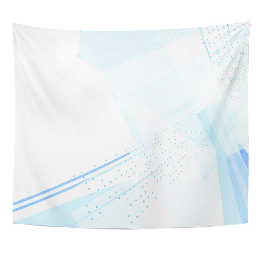 UFAEZU Technology Blue Abstract White Clean Computer Geometric Grid ...