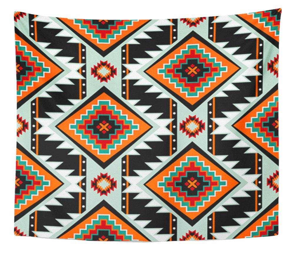 UFAEZU Traditional First Nations Wall Art Hanging Tapestry Home Decor ...