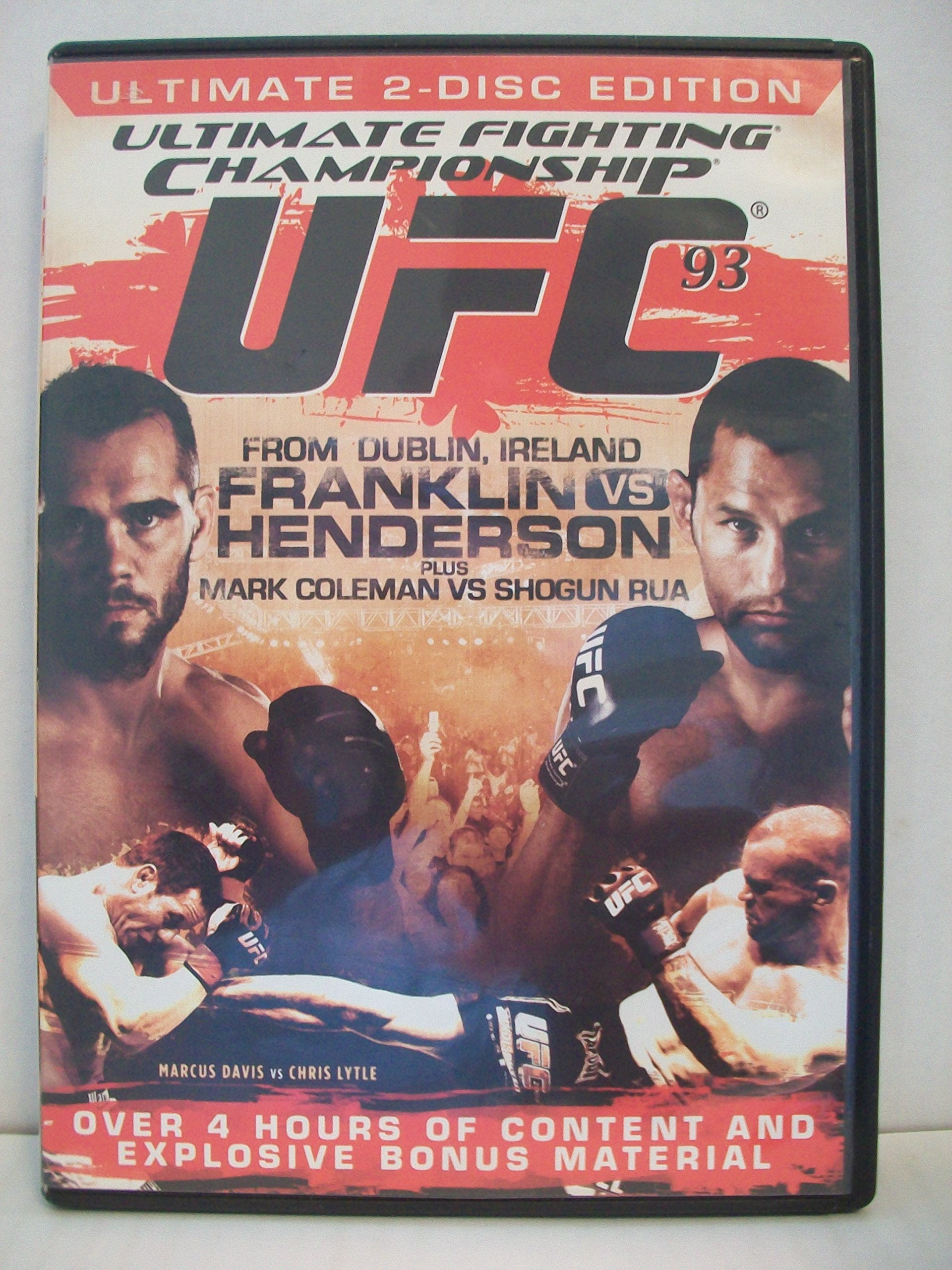 UFC 93: Franklin Vs. Henderson (Widescreen) - Walmart.com