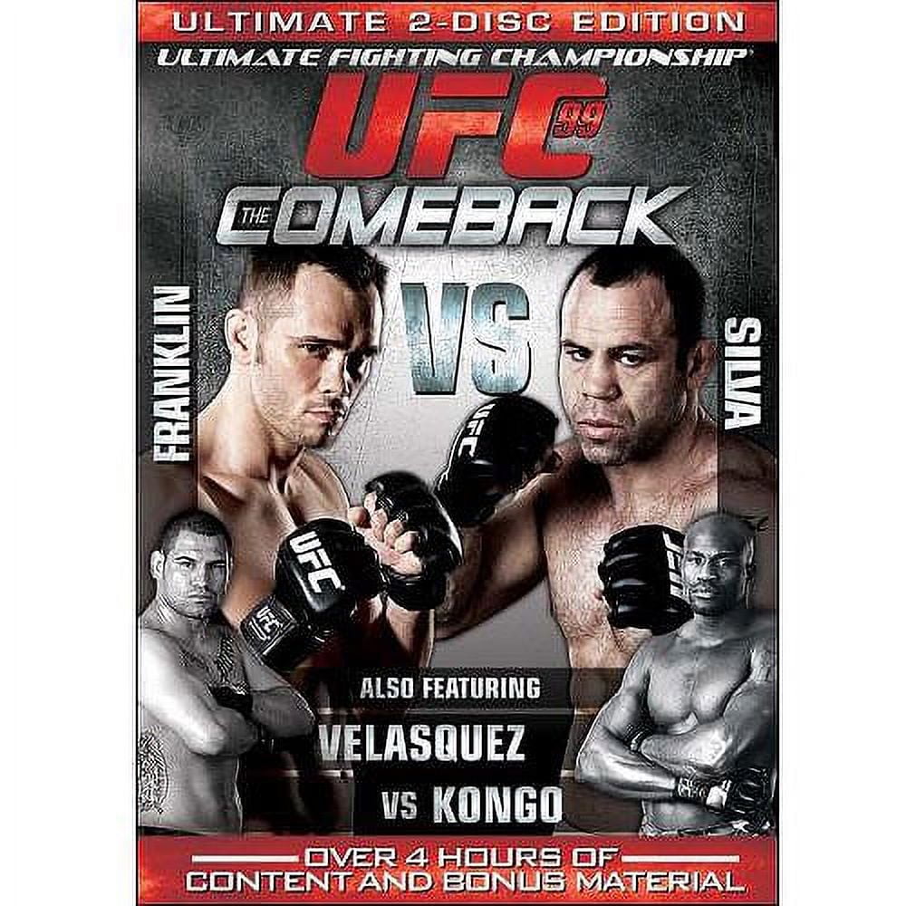 UFC 99: The Comeback - Franklin Vs. Silva (2-Disc) (Ultimate Edition ...