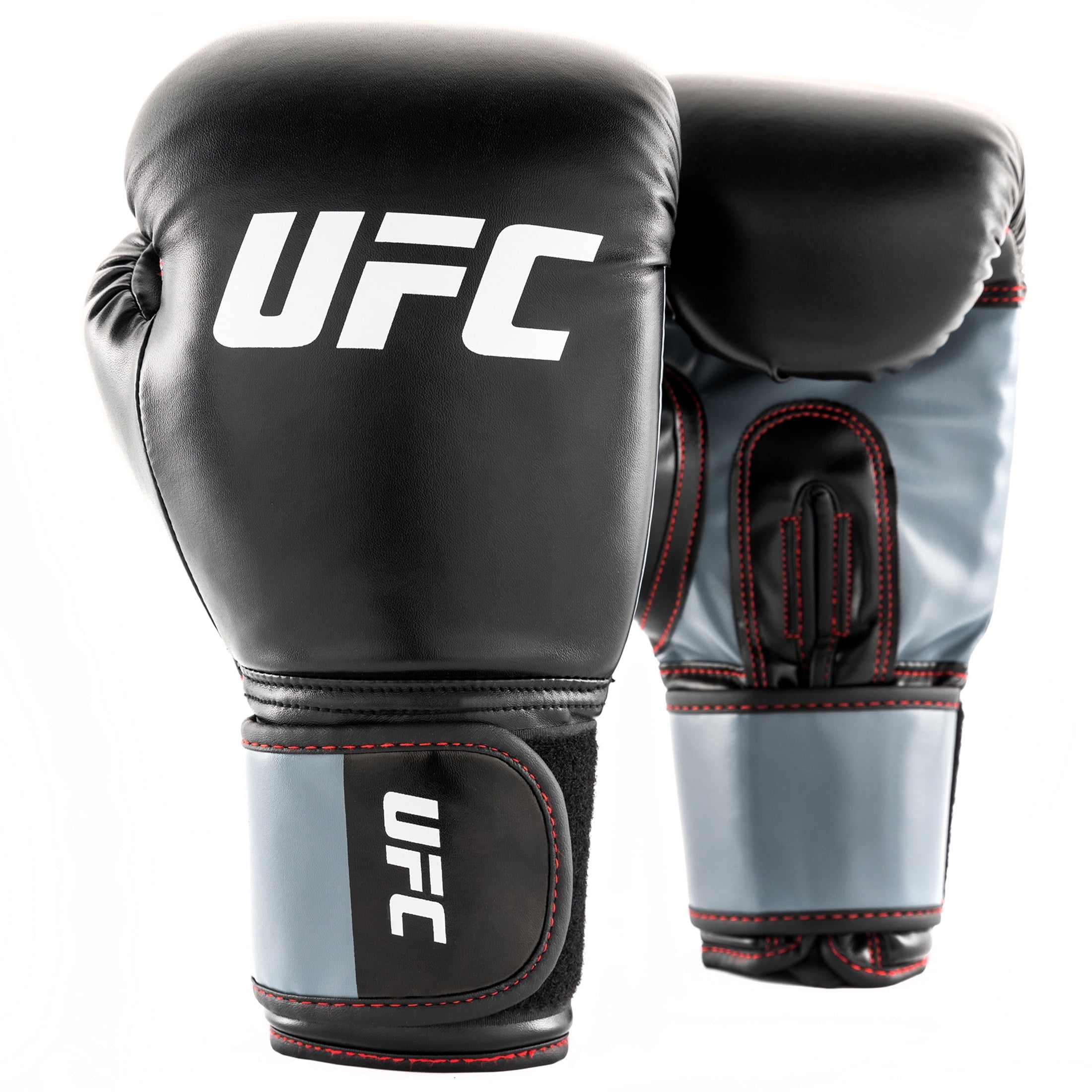 UFC Kobra Boxing Gloves - 14oz, Black - Beginner Training Gloves for ...