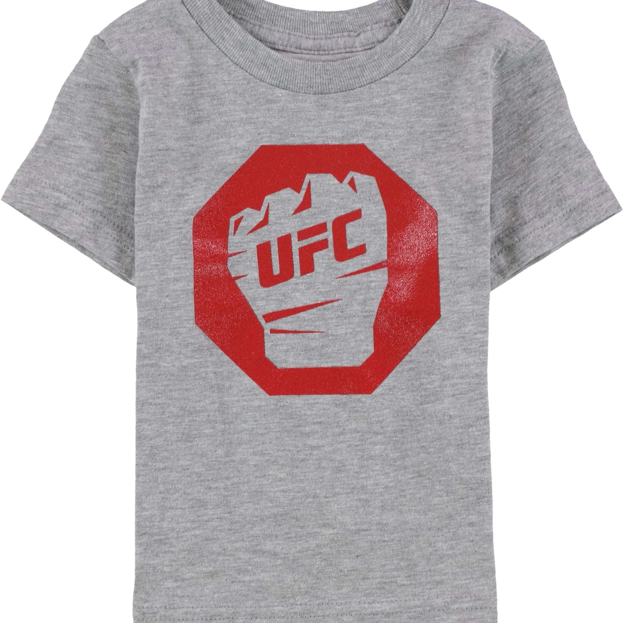 UFC Boys Fist Inside Logo Graphic T-Shirt, Grey, Infant, 6 mos ...