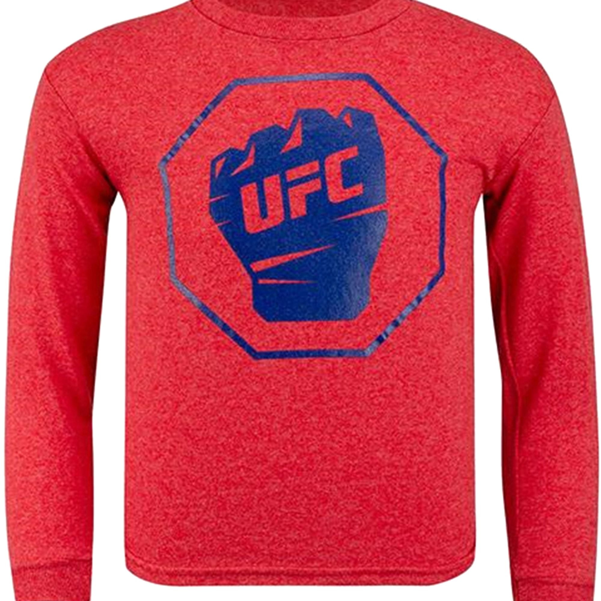 UFC Boys Fist Inside Logo Graphic T-Shirt, Red, Little Kids (4-7), 4 ...