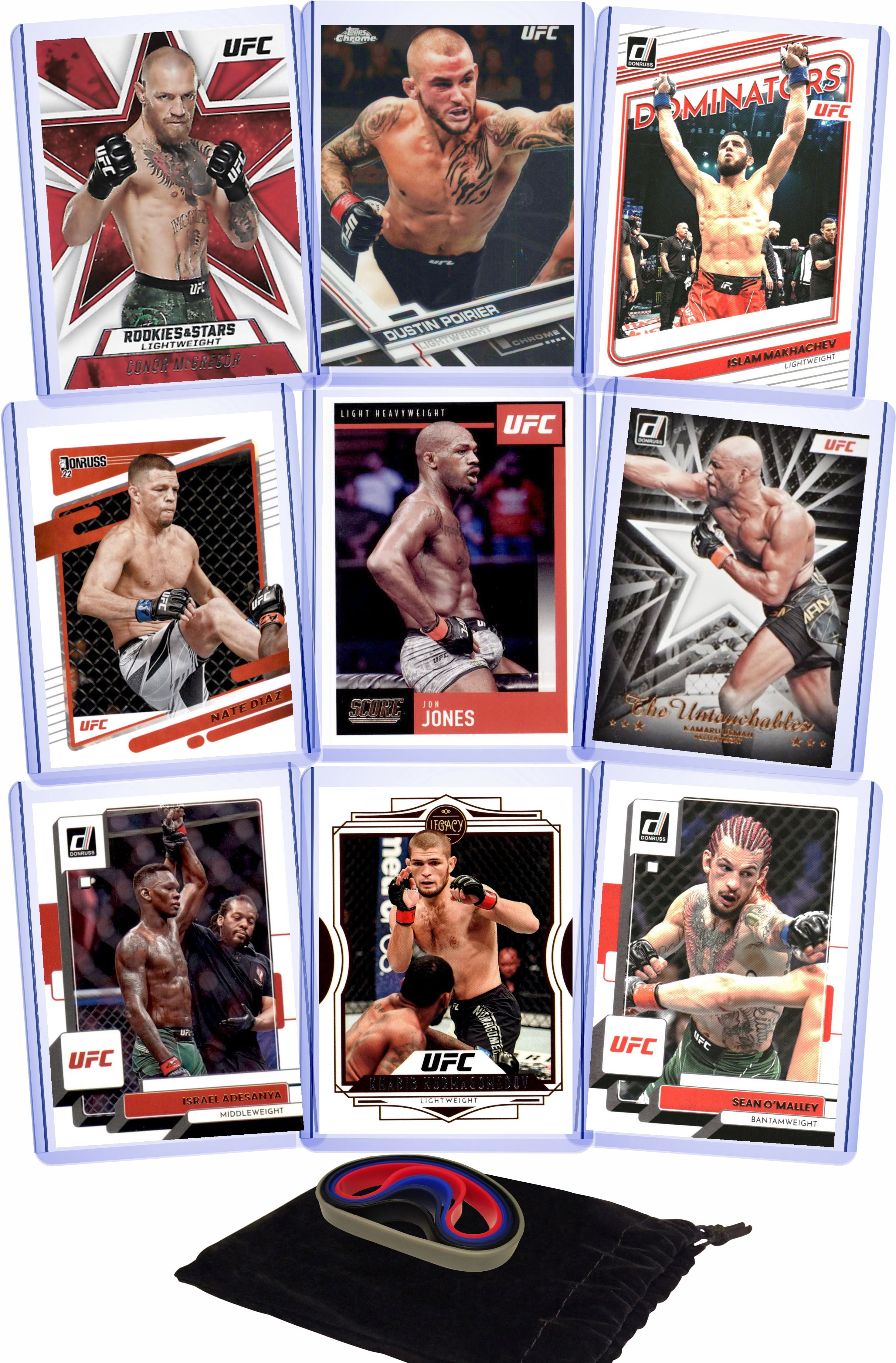UFC Cards: Conor McGregor, Israel Adesanya, Dustin Poirier, Jon Jones ...