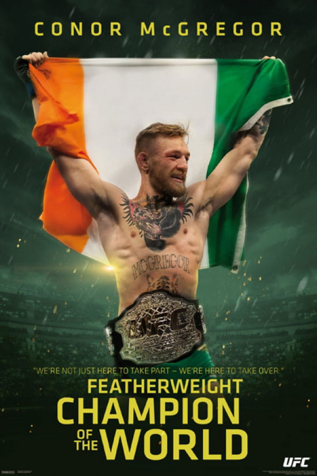 UFC - Conor McGregor - Champ Poster (24 x 36) - Walmart.com