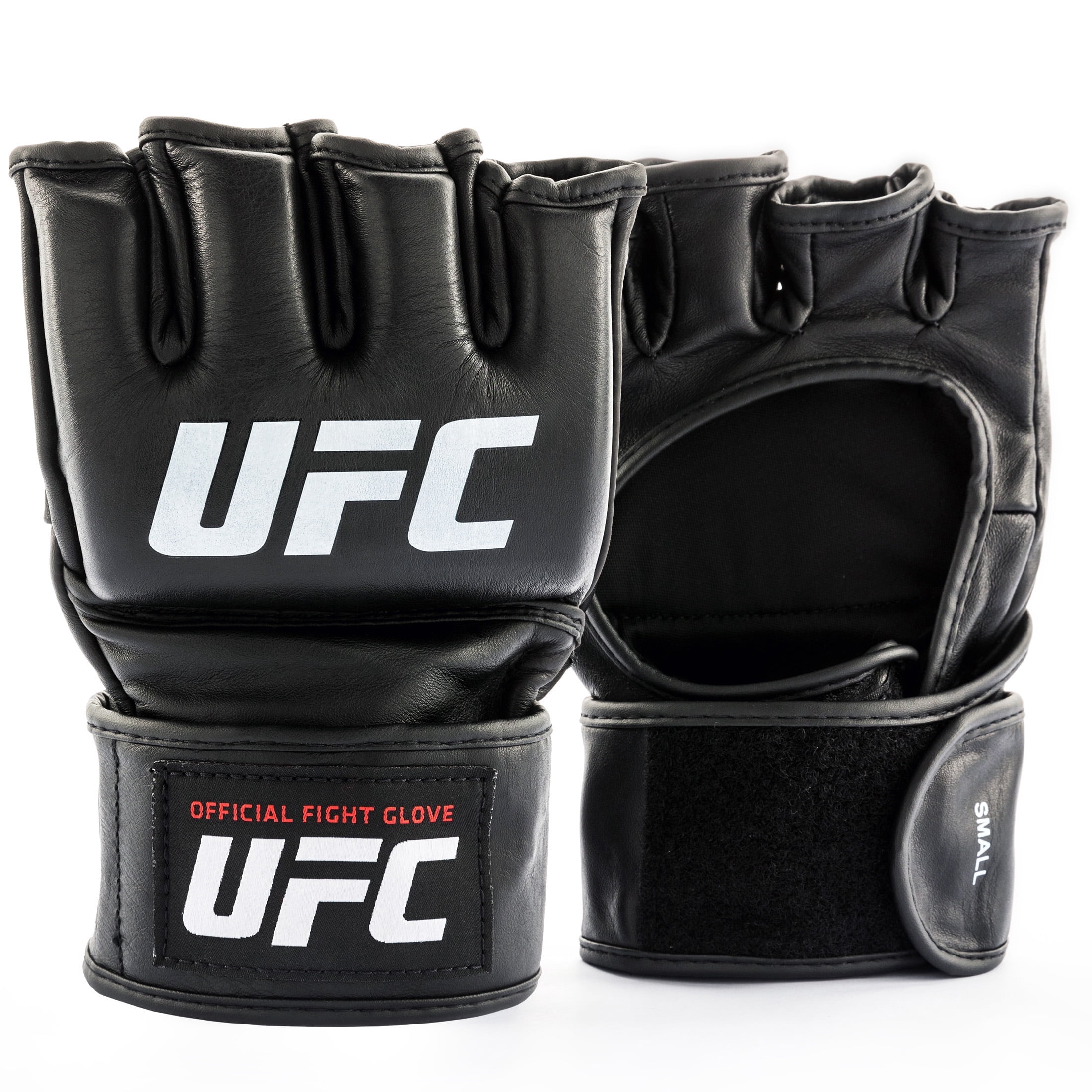 UFC Official Gloves - Adult X-Large Leather MMA Fight Gloves for Mixed ...