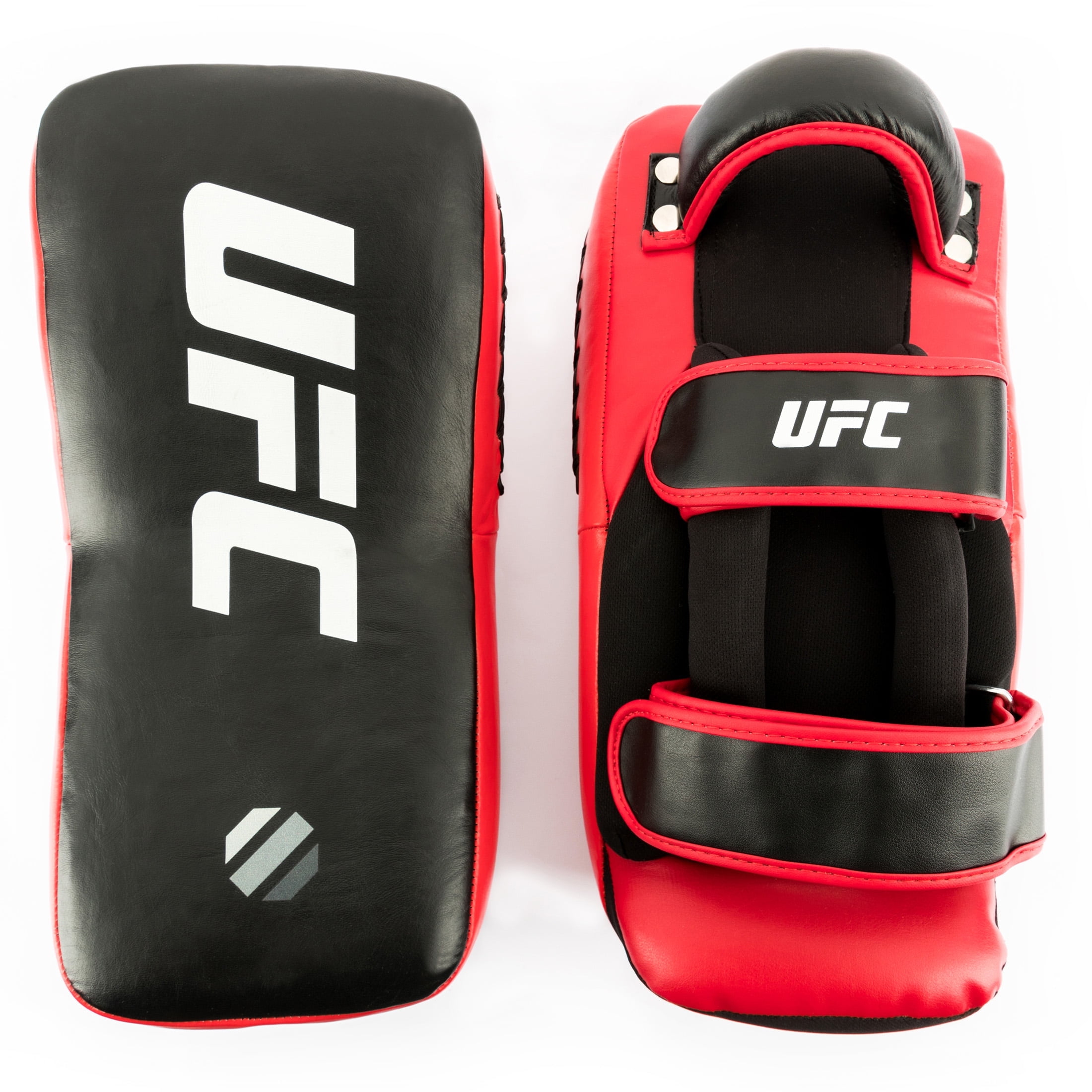 UFC Pro Comfort Thai Pads, Black/Red, 2 Pack - Walmart.com