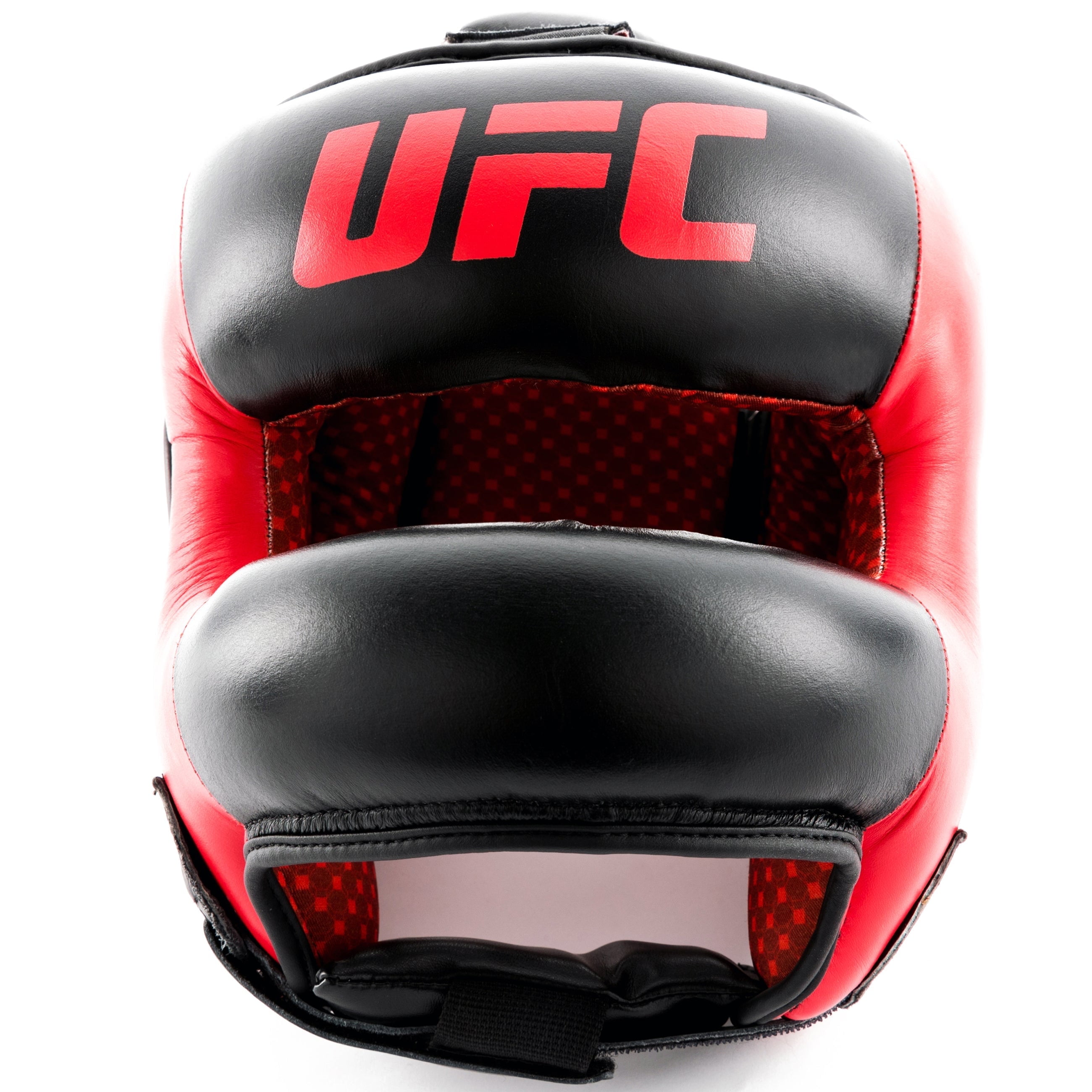 UFC Pro Full Face Head Gear - Small Red/Black MMA and Boxing Training ...