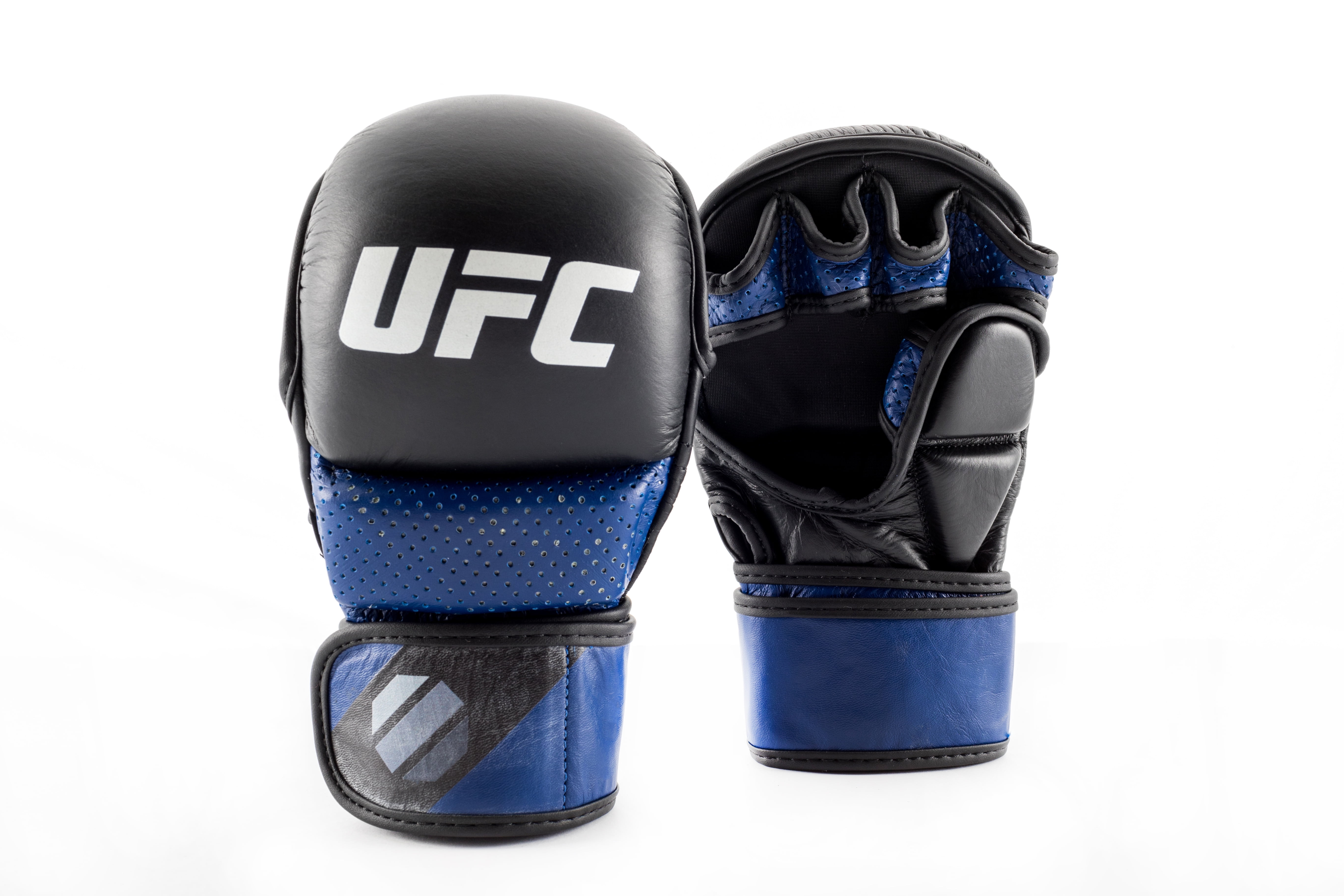 Free Shipping! UFC Pro MMA Safety Sparring Gloves - Blue/Black ...