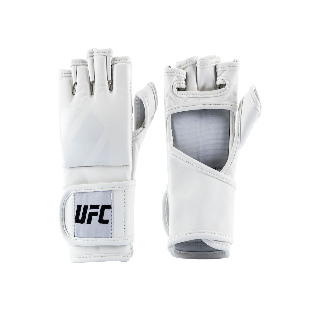 UFC Pro Tonal MMA Training Gloves- White XL Grappling and Kickboxing ...