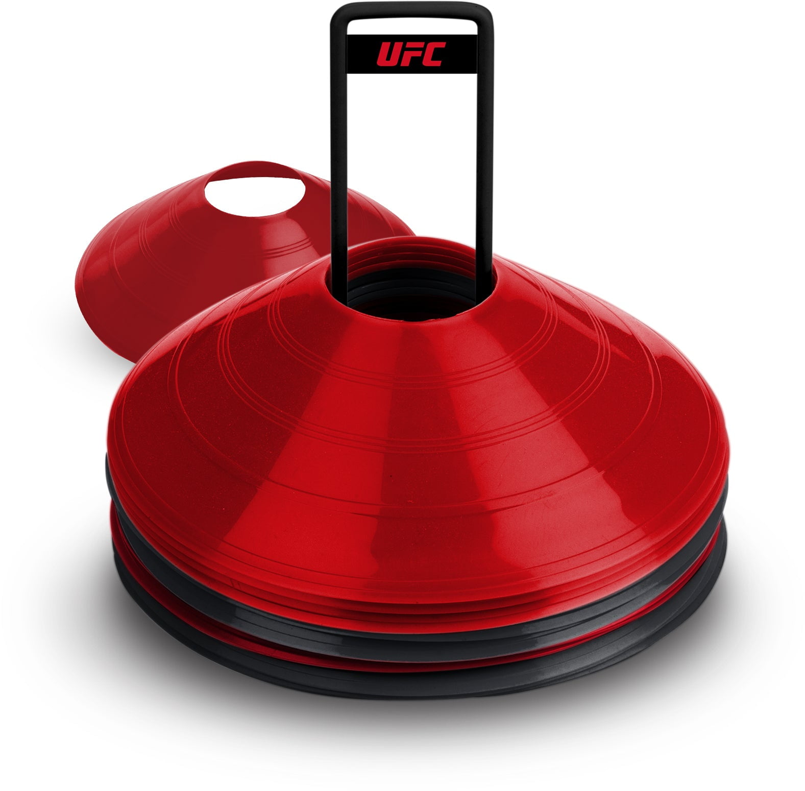 UFC Speed Cones - Set of 20 Speed and Agility Training Discs Red and ...