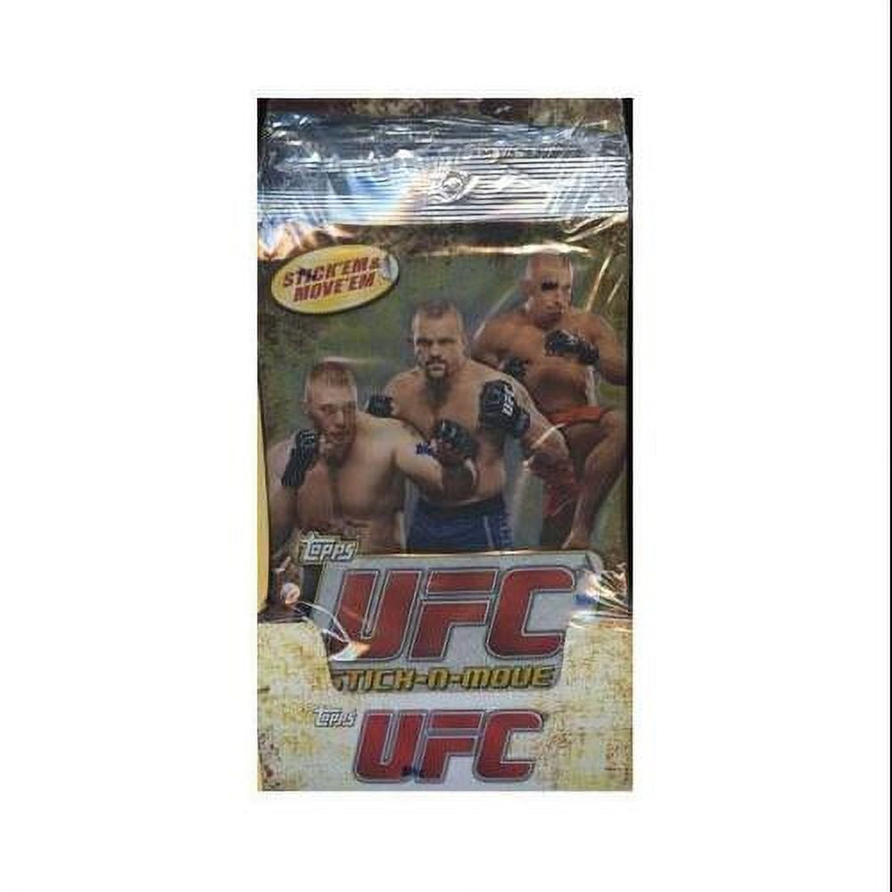 UFC UFC 2010 Stick-N-Move Trading Card Sticker Pack - Walmart.com