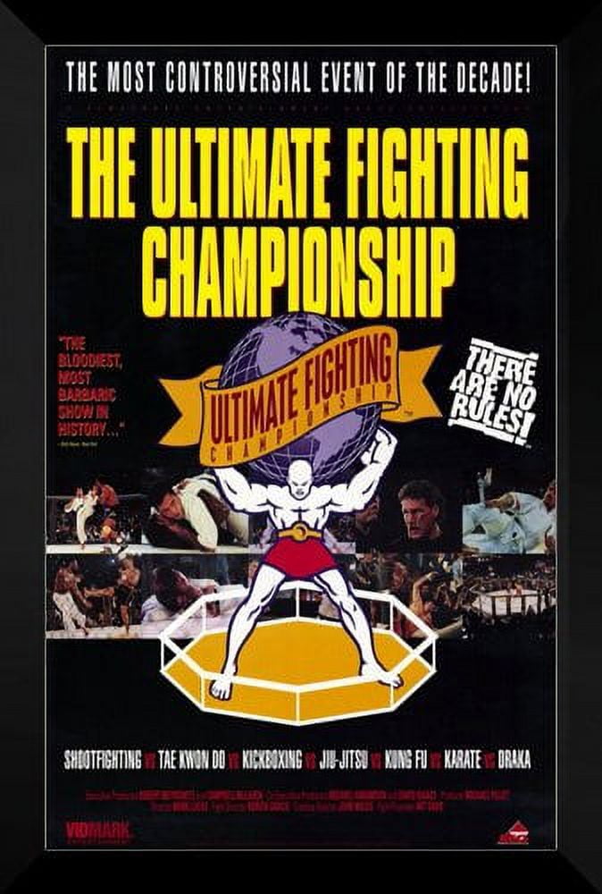 UFC Ultimate Fighting Championship FRAMED 27x40 Poster - Walmart.com