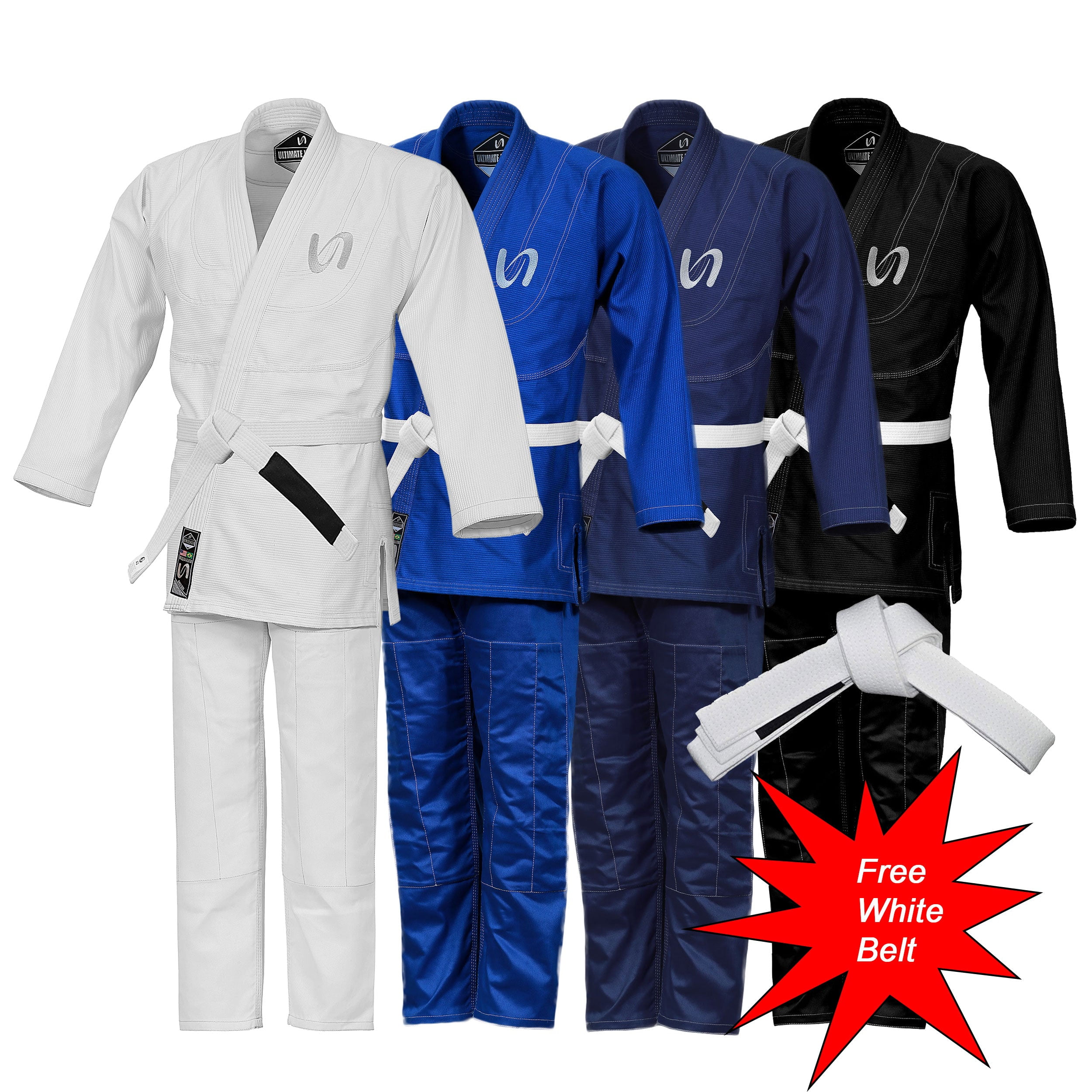 UFG - Essential Brazilian Jiu-Jitsu Kimono BJJ Gi Uniform - Unisex Kids ...