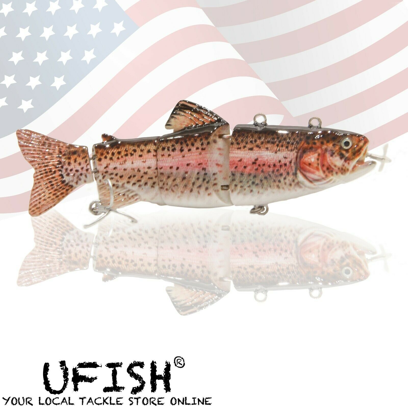 UFISH - Electric Fishing Lure for Bass Pike Musky Walleye - Walmart.com